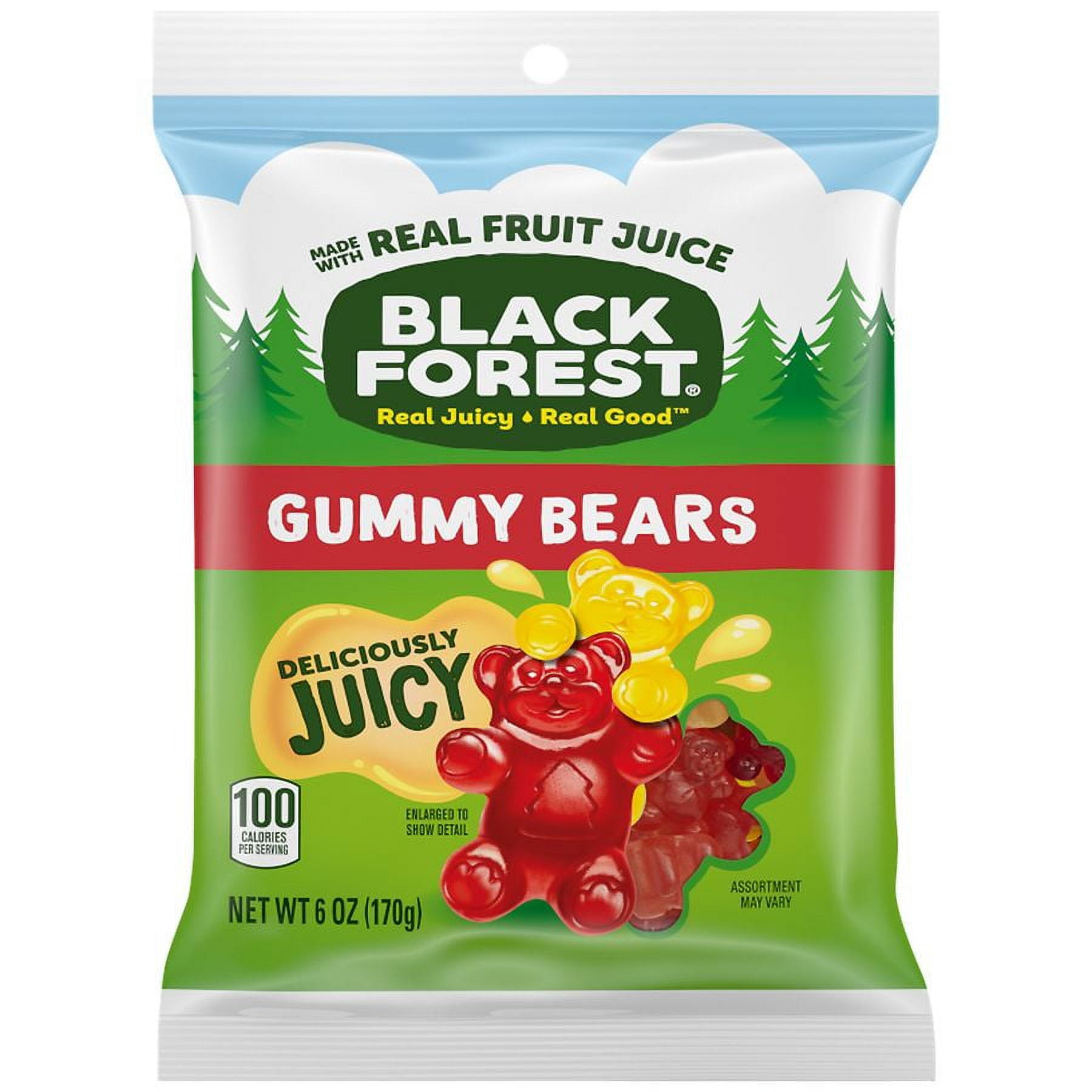 Black Forest Gummy Bear Candies 6.0 oz Pack of 2 - Walmart.com