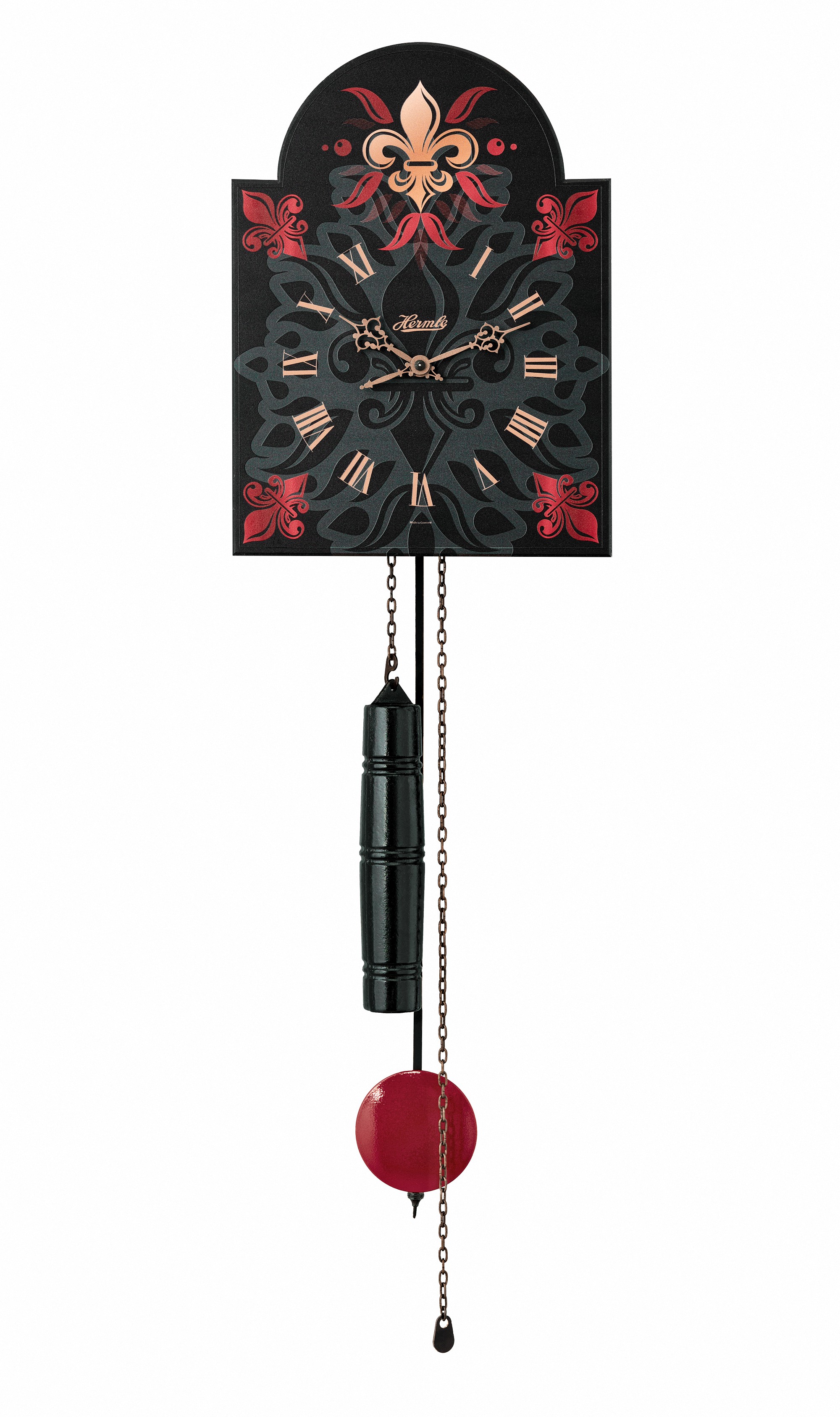 Black Forest shield clock 8 day running time by Hermle - Walmart.com
