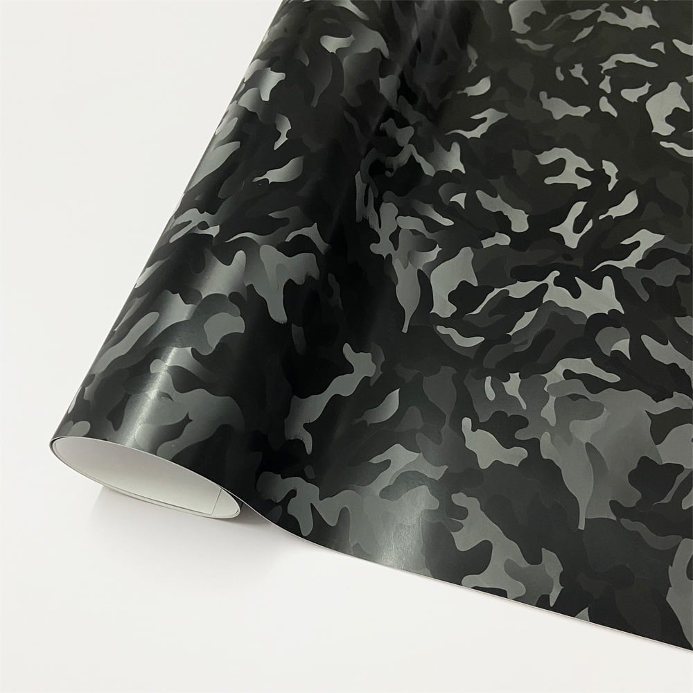 Black Forged Carbon Fiber Vinyl Wrap - Cosmic Hex Pattern for Car ...