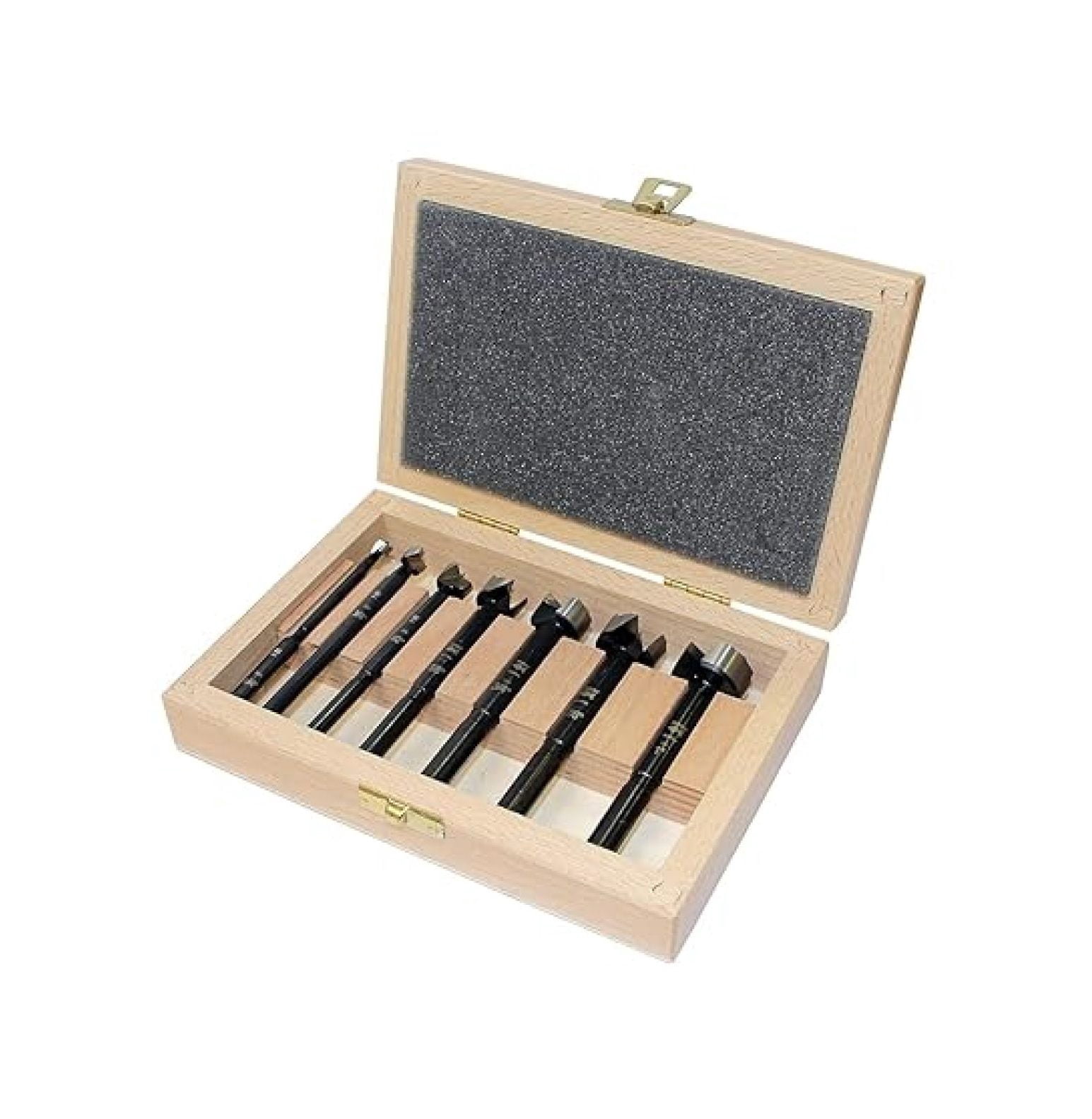 Black Forstner Drill Bit, Premium Forged Steel Bit for Woodworking ...