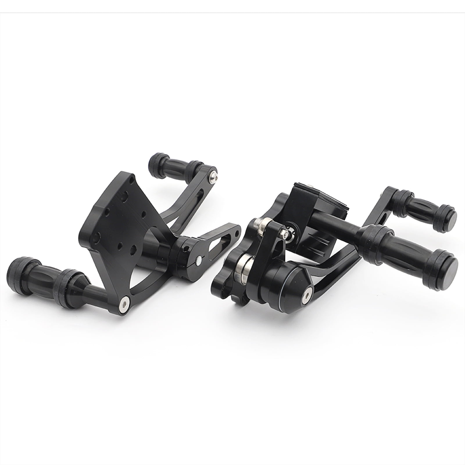 Black Forward Controls For Harley Softail Standard FXST Springer FXSTS ...