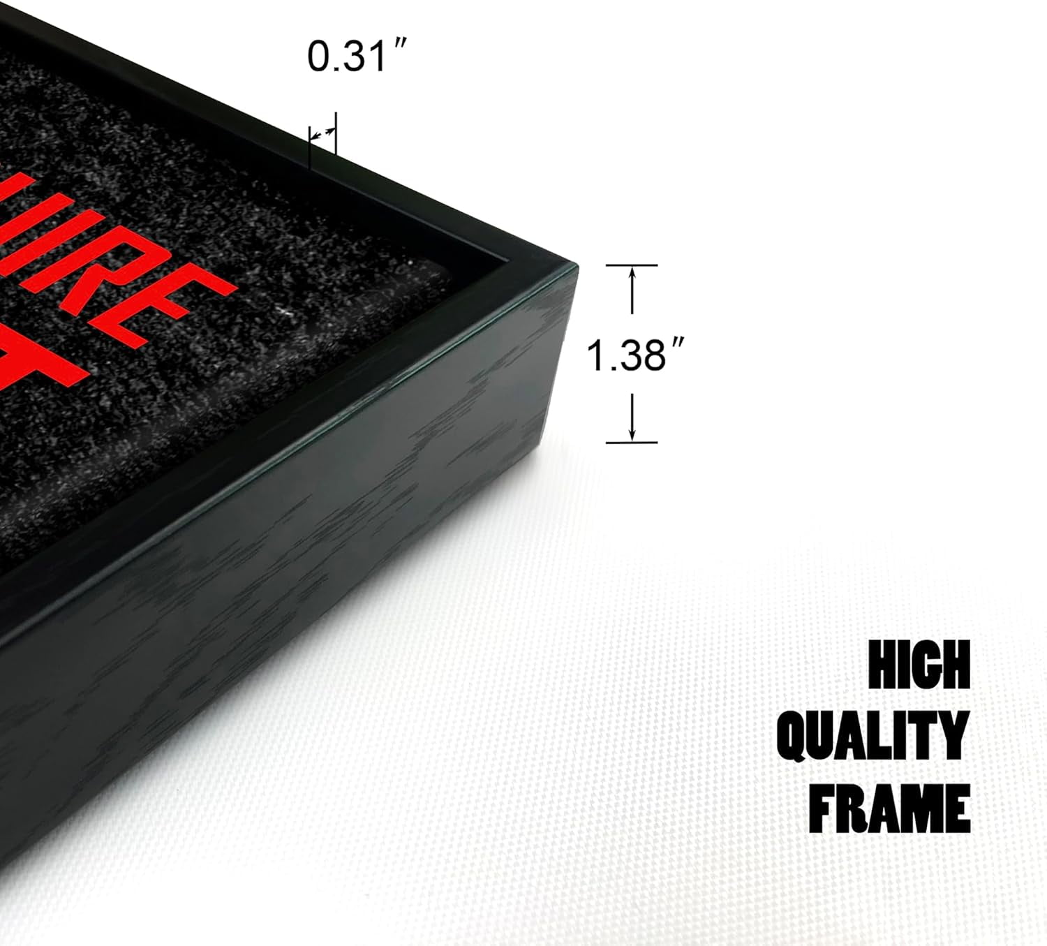 Black Framed Motivational 10 Things that Require Zero Talent Office ...