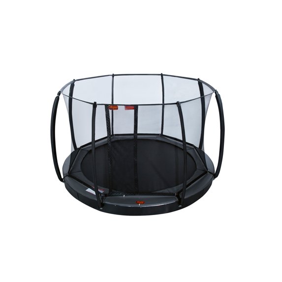 New Year Bundle! 14' Round Pro-Line In-ground Trampoline + LED Lights ...