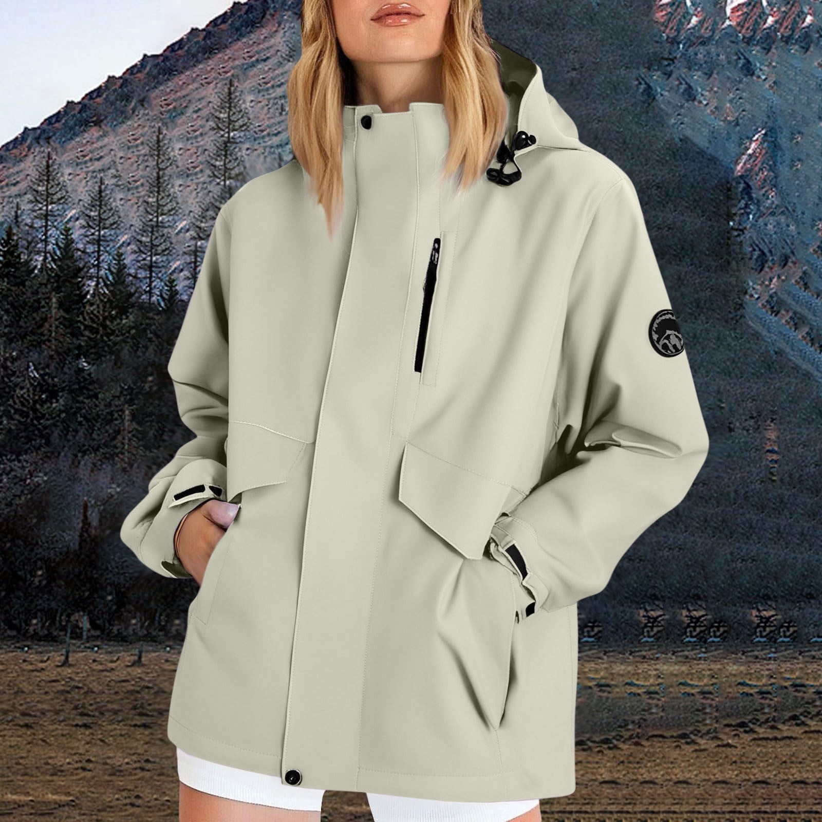 Black*Friday ChaoHeng Fall Clothing for Women 2025 Women's Waterproof ...