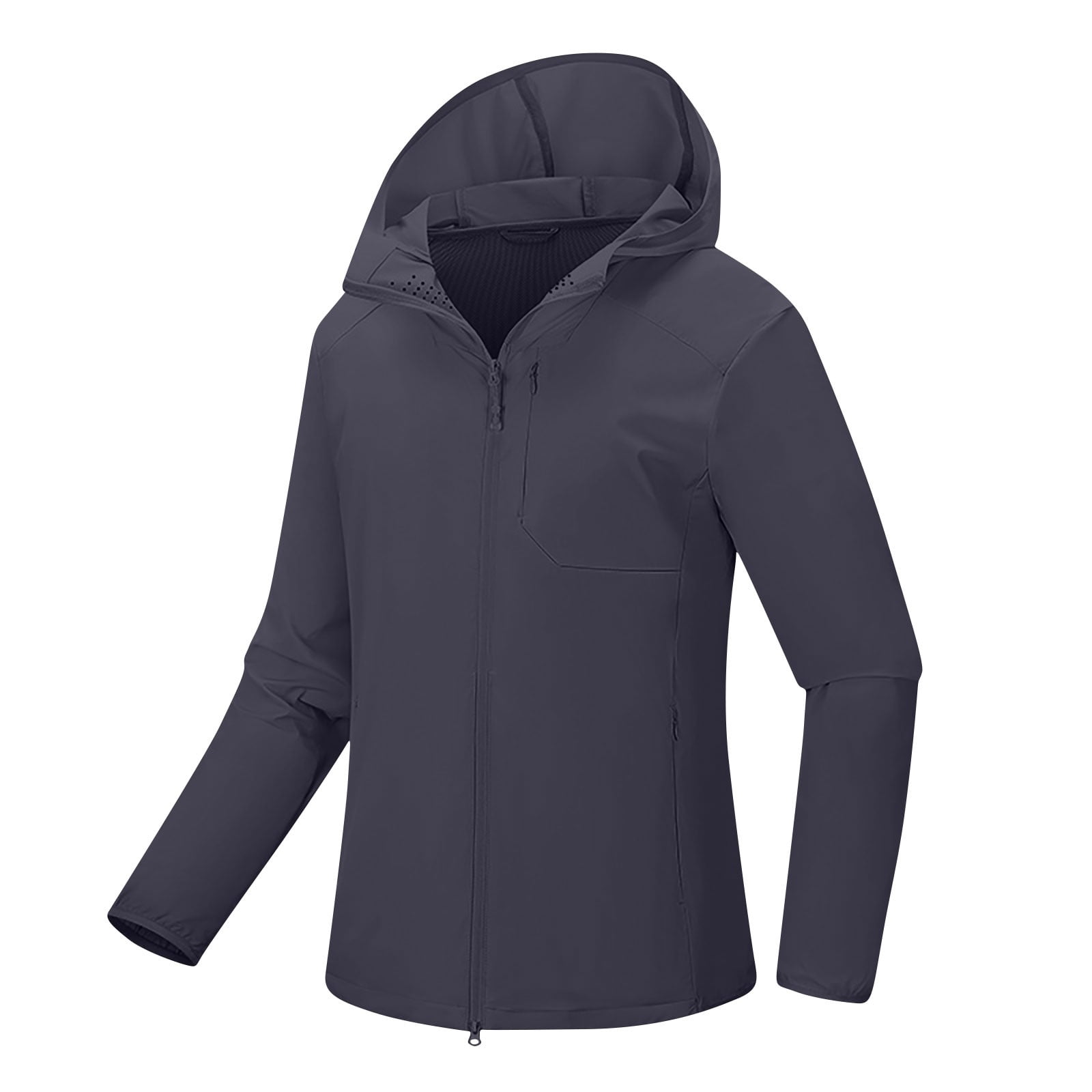 Black*Friday ChaoHeng Jackets for Women Women's Ultra Light Rain Jacket ...