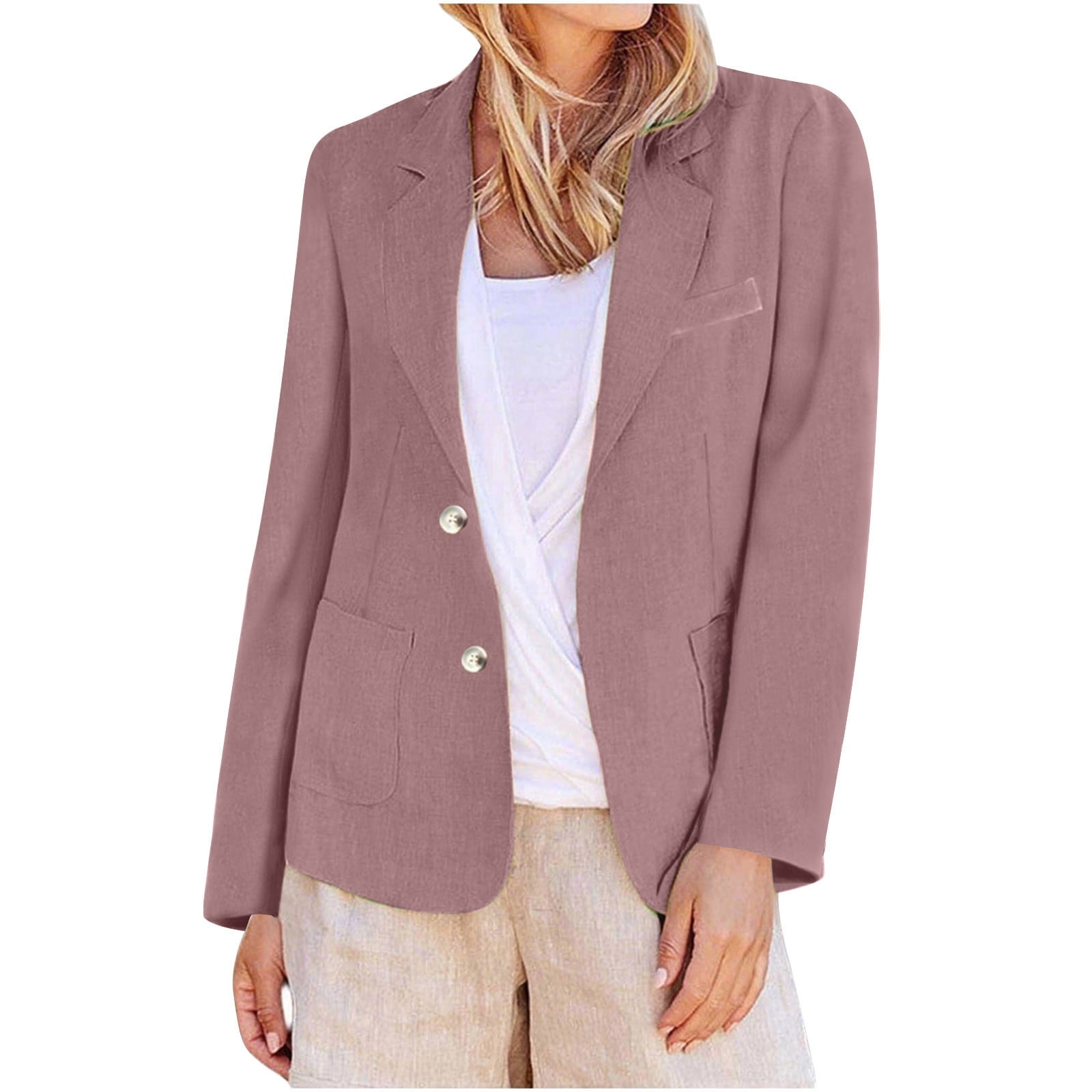 Black*Friday Chaoheng Blazers for Women Business Casual Women's Long ...
