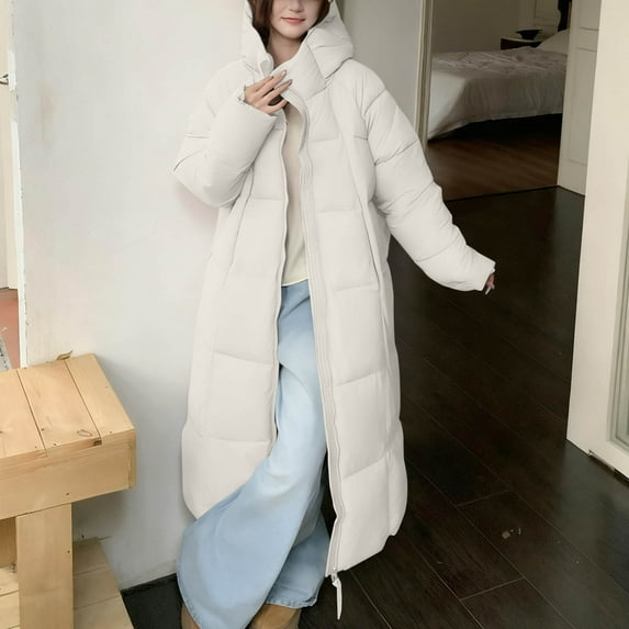 Black**Friday Chaoheng Warm Winter Coats for Women Women's Longline ...