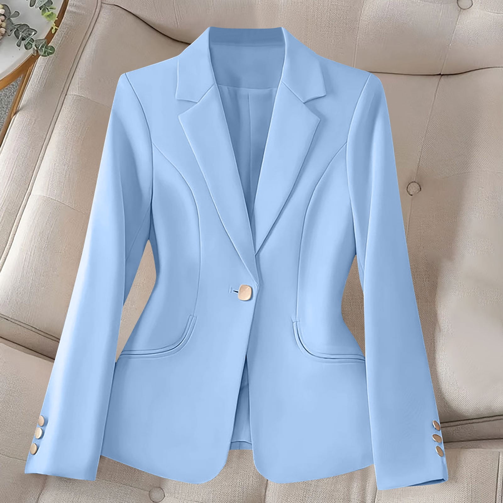 Black*Friday Chaoheng Womens Blazers for Work Casual Women's Long ...