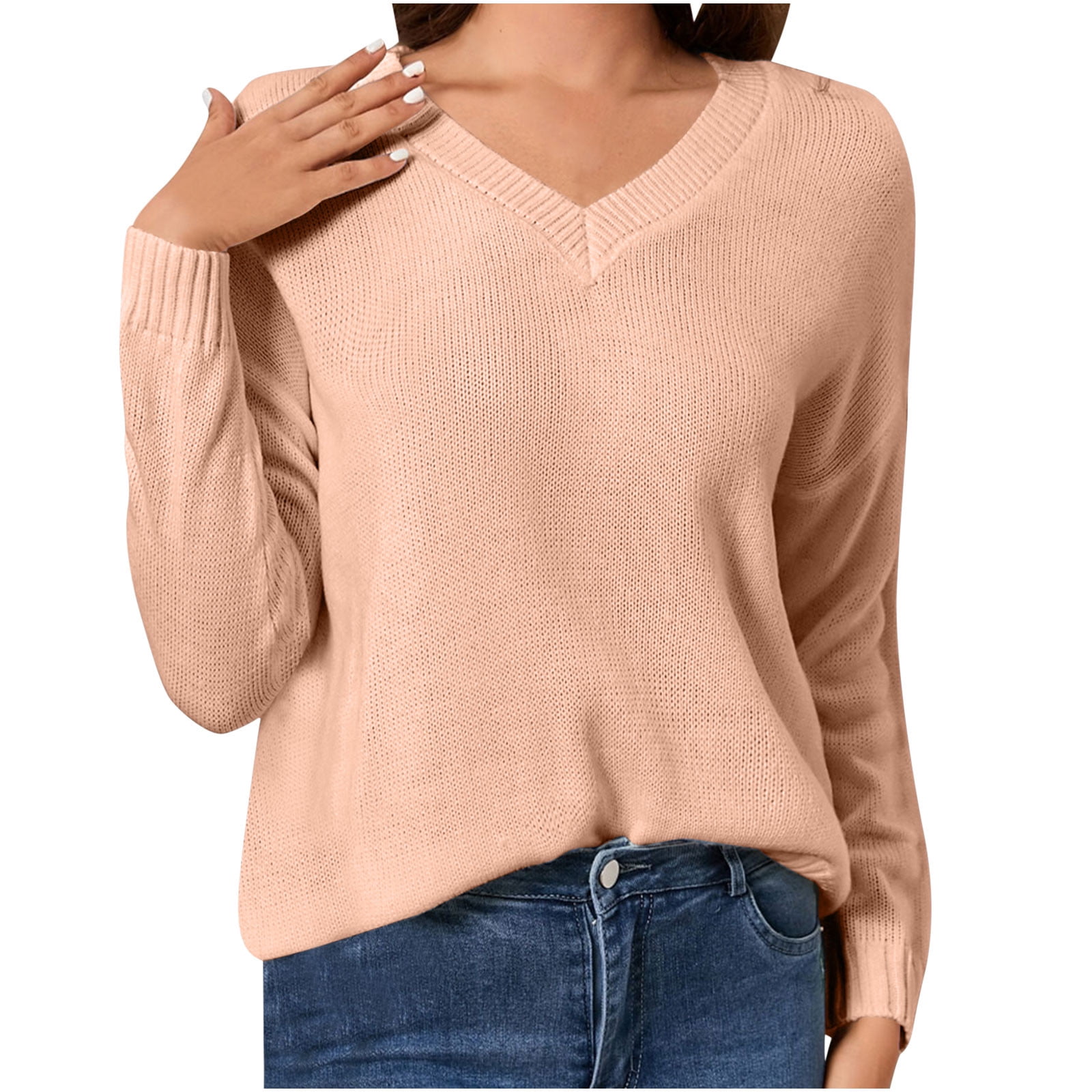 Clearance Deals BUIgtTklOP no boundaries Fall Sweaters for Women ...