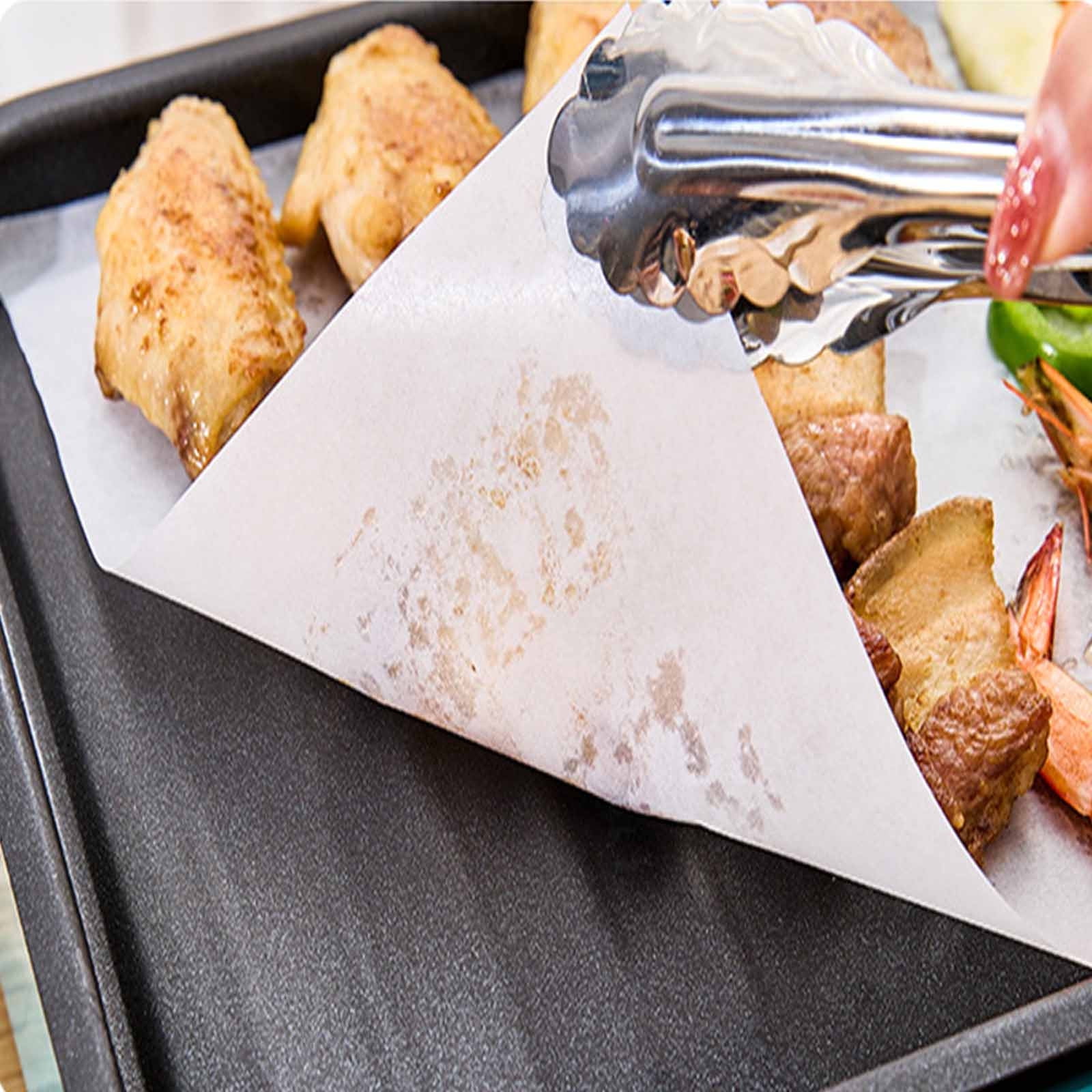 Nrmrqz Barbecue Paper Barbecue Oil Absorbing Paper Baking Paper Oil ...
