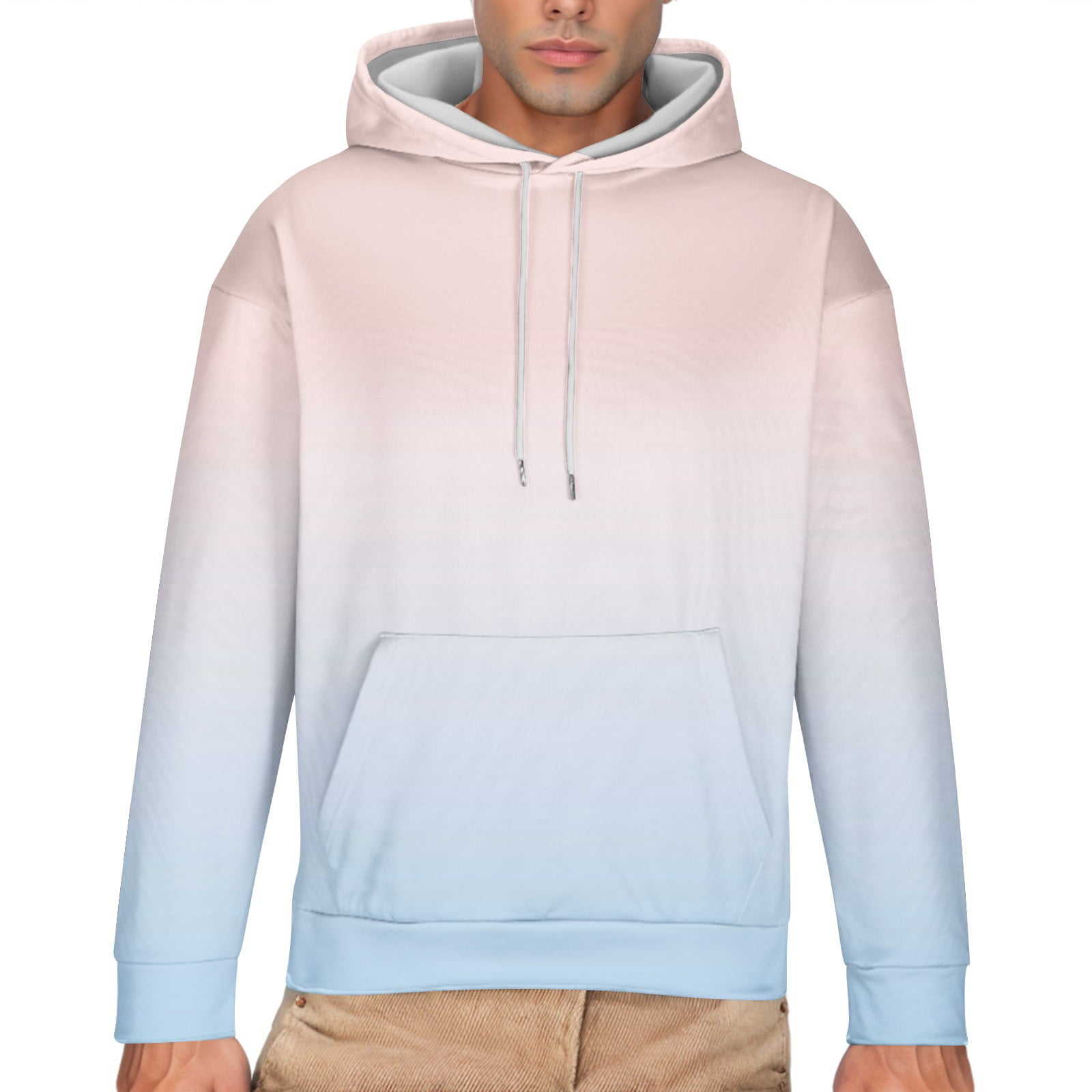 CaiJunJia George Men's Tie Dye Active Hoodies Fleece Lined Sweatshirts ...