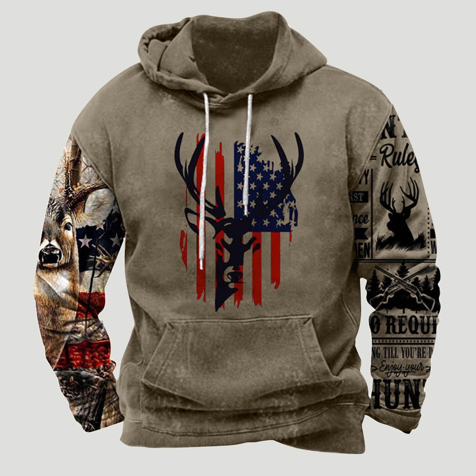 FAVIPT 2024 Men Aztec Hoodies,Clearance Sale Men's Western Aztec ...