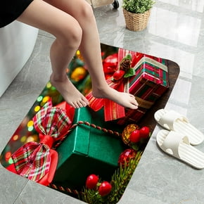 Christmas Bathroom Rugs
