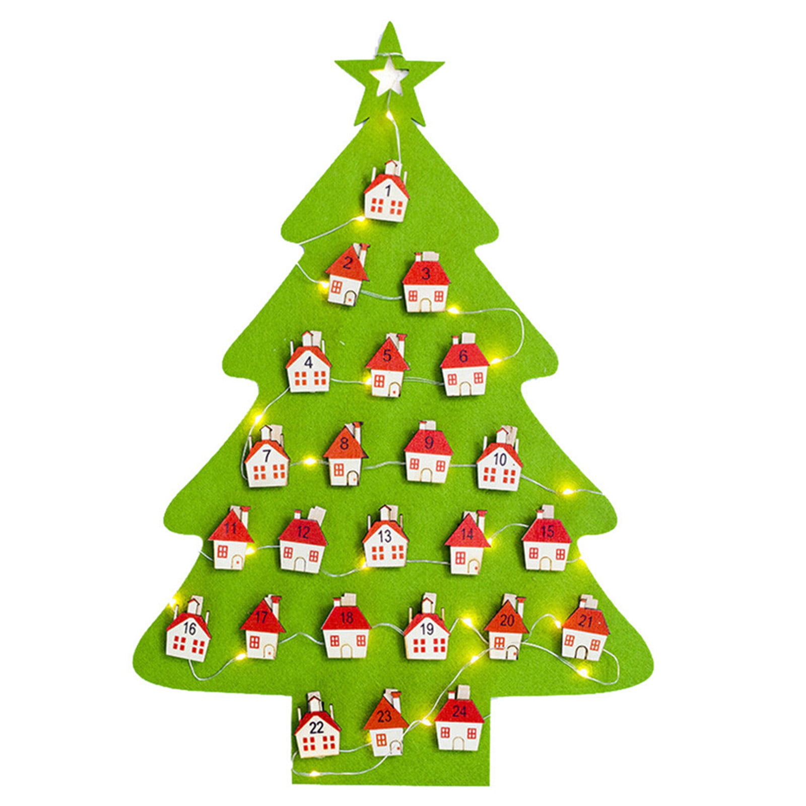 RKSTN Christmas Lights Decorations Lights Tree Christmas Calendar Hotel ...