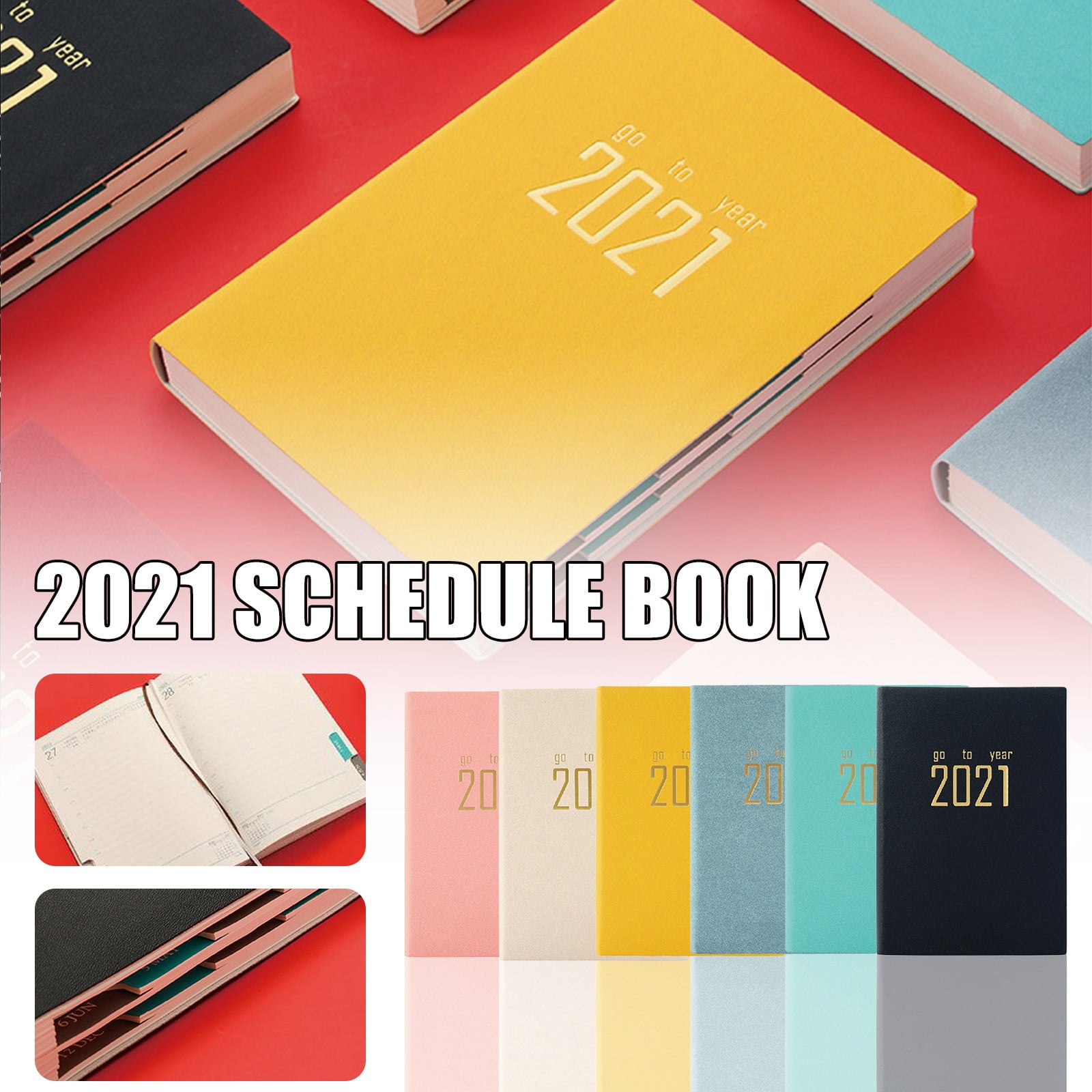 Under 10, 2021 Schedule Notepad inside Page A5 Efficiency Manual ...