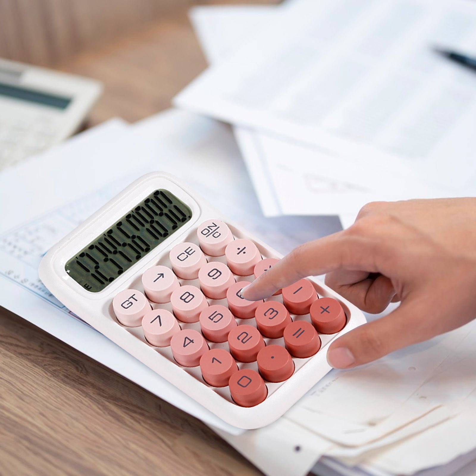 New Release,Basic Standard Calculators Mini Digital Desktop Calculator ...