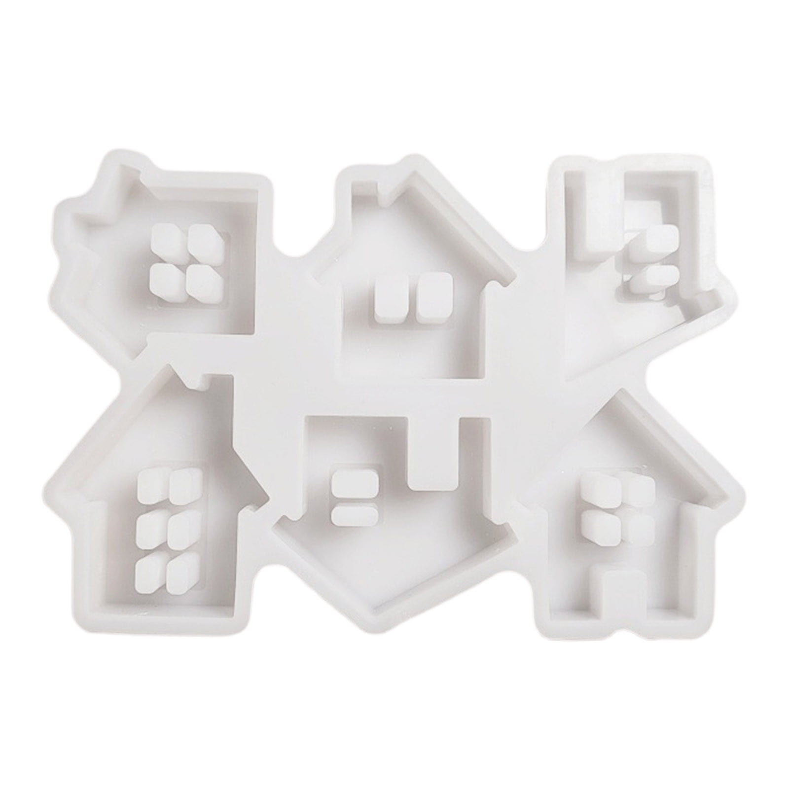 Ihhxbz Six Family Home House Ornaments Decoration Cement Plaster Silica ...