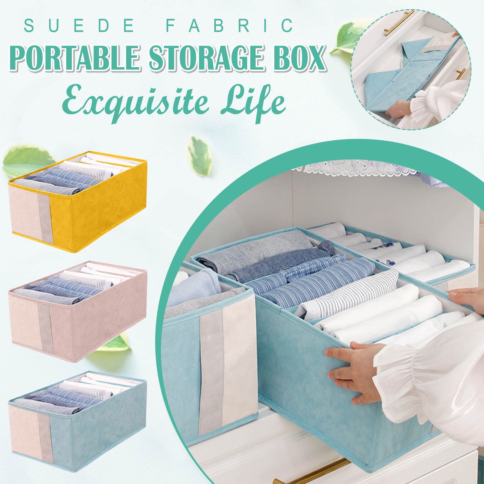 Extra Savings,Multifunctional Wardrobe Organizer Visible Space-saving ...