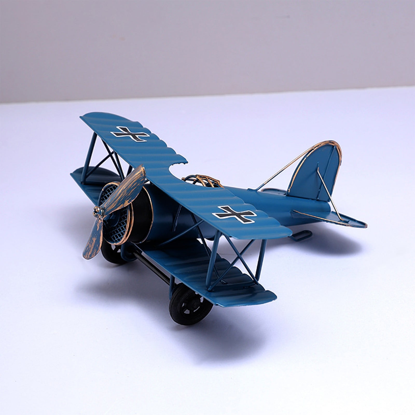Nrmrqz Iron Airplane Model Decoration Simulation Electroplating ...
