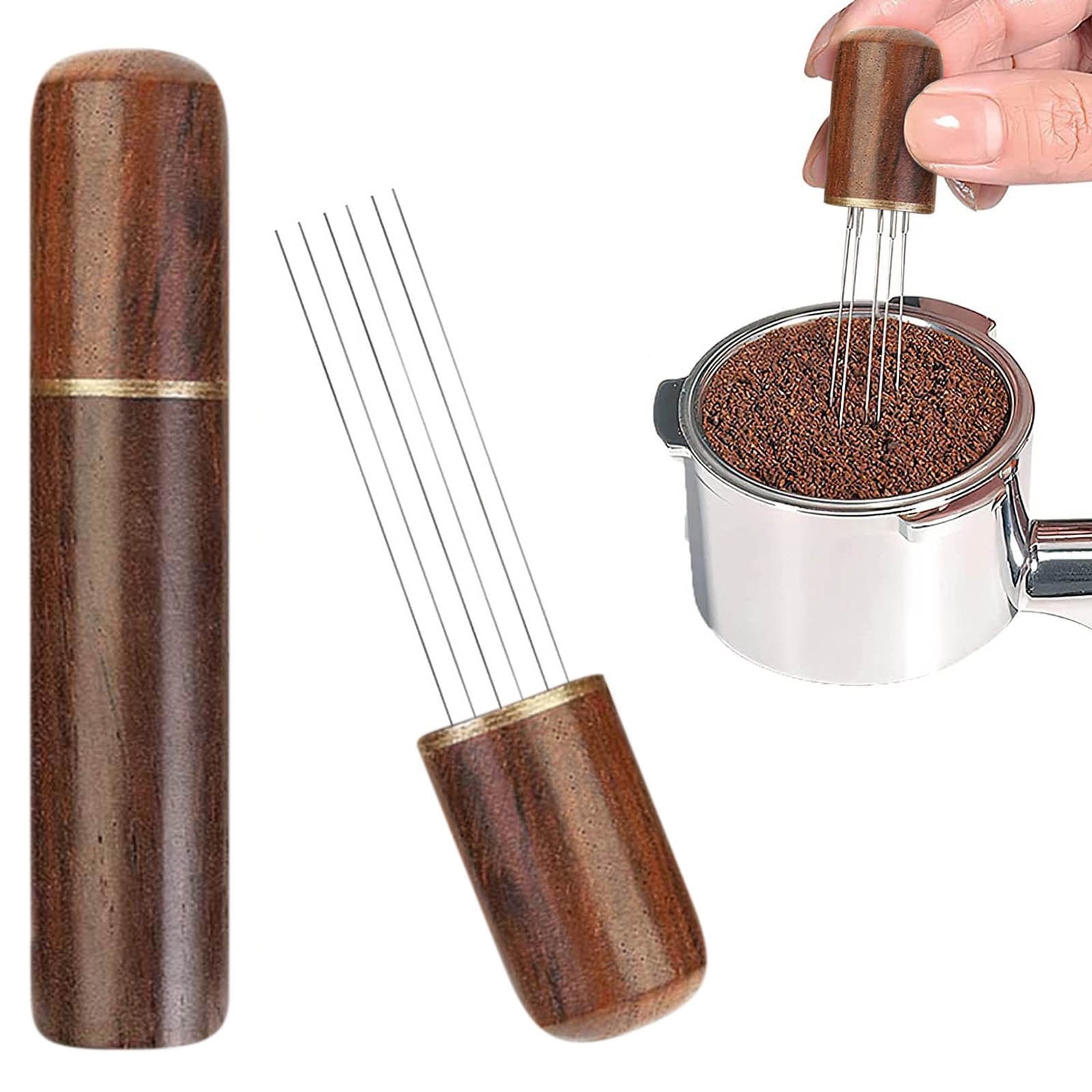 Clearance,Coffee Stirrer, Needle Coffee Tamper Distributor Hand Stirrer ...