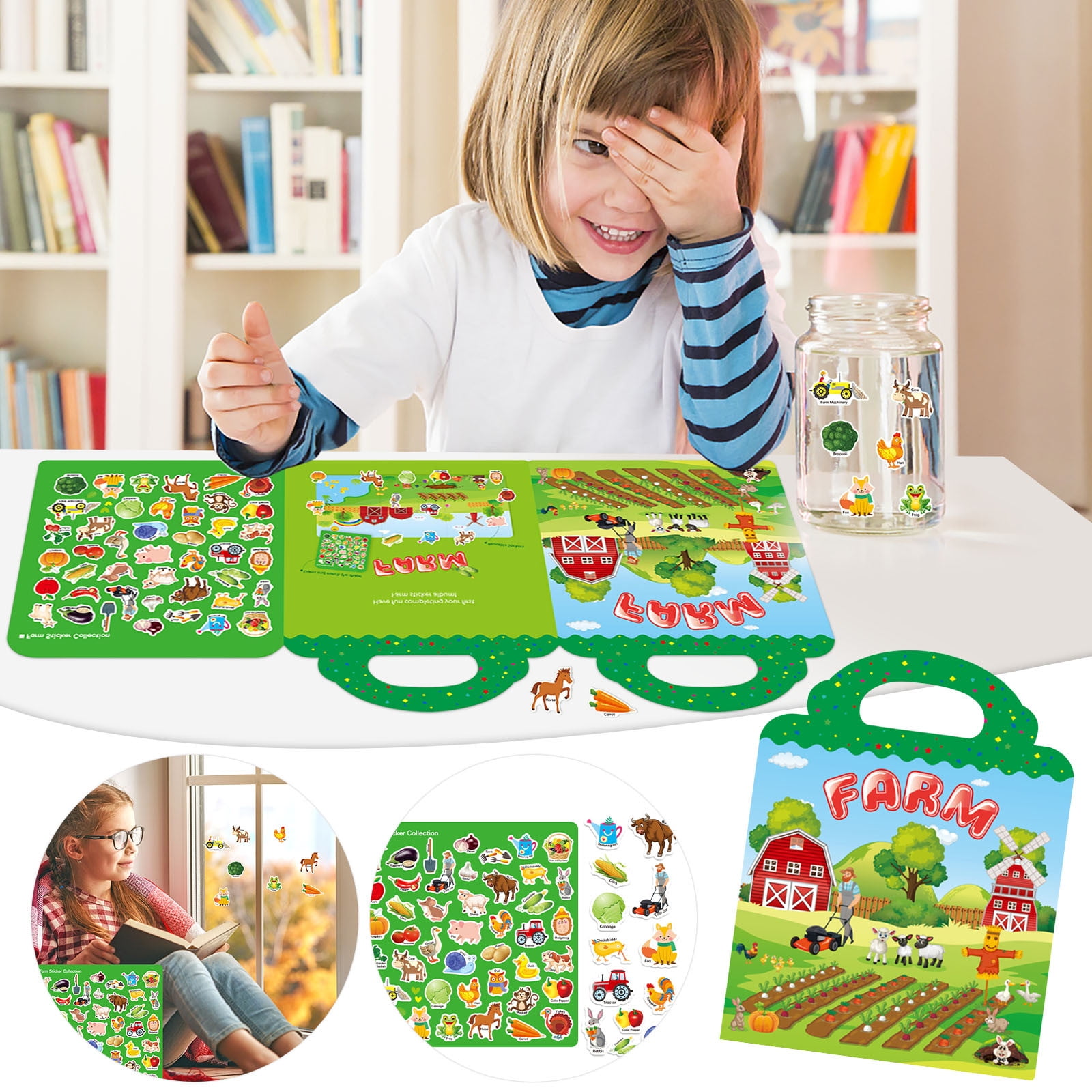 Black and Friday Toy Deals Children'S Stickers Activity Books Children ...