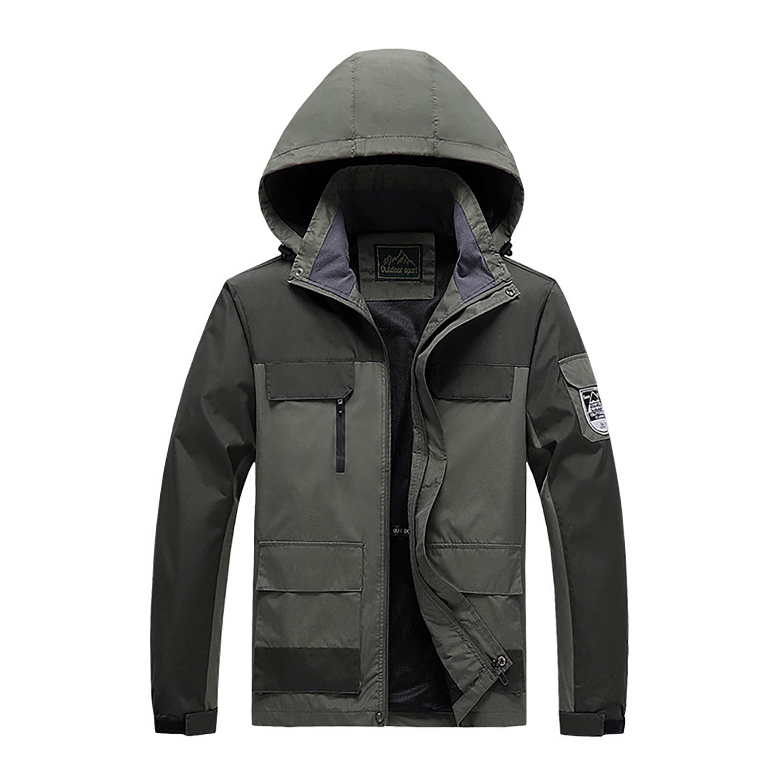 Brilliant Winter Clearance!Winter Jackets for Men with Hood Fall Winter ...
