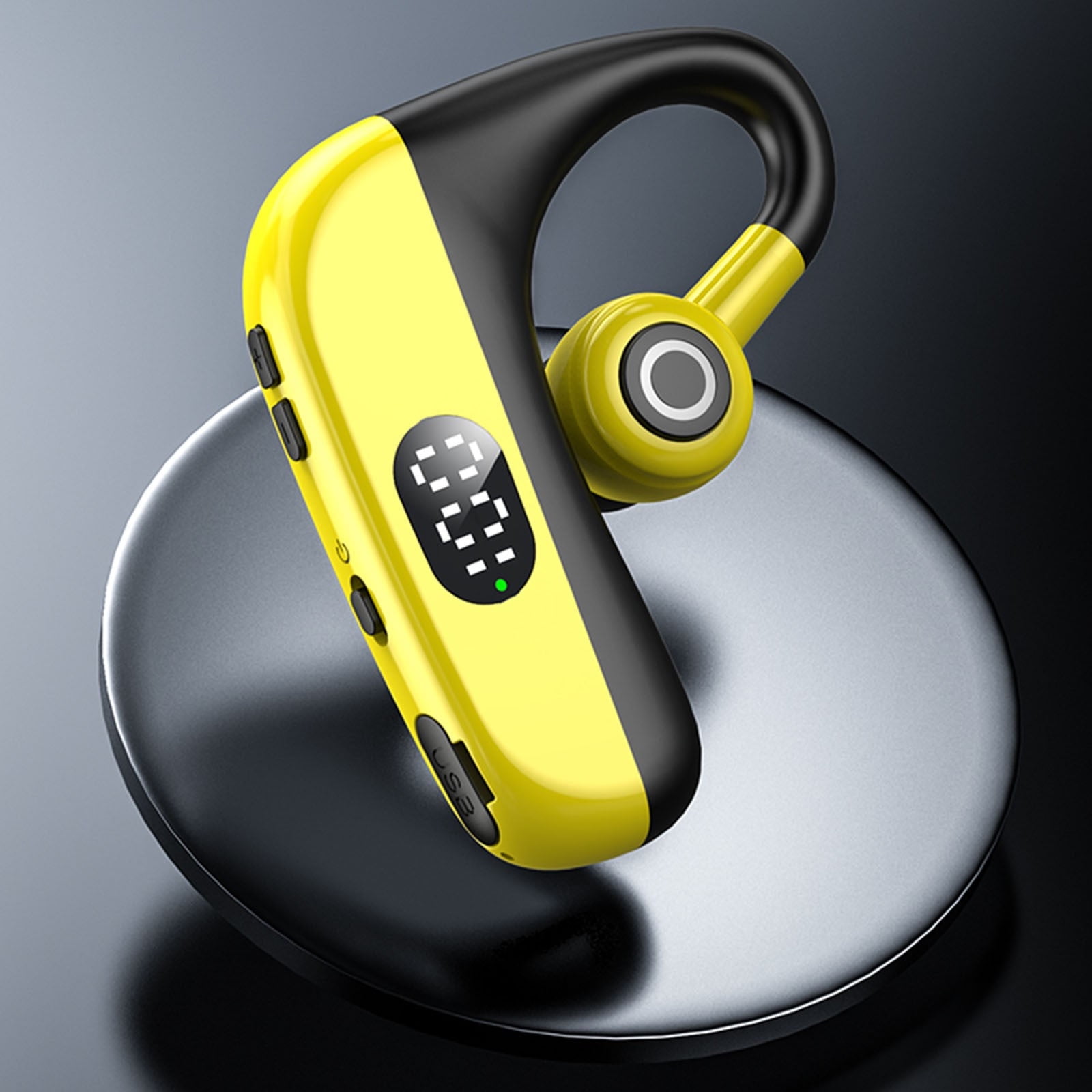 Latrodar Ear Headset With Mic Bluetooth Sturdy Handsfree Headphone ...