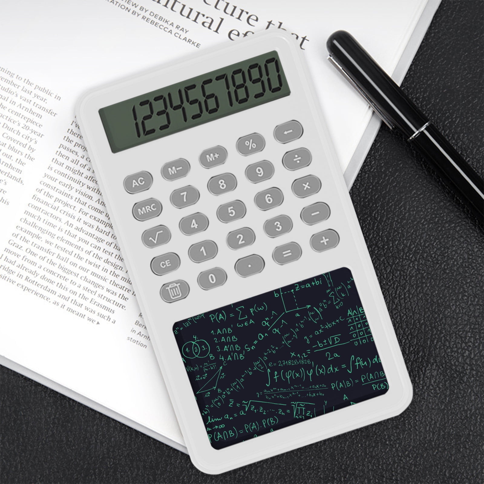 Latrodar Calculator Writing Tablet Doodle Pad Calculators With Lock ...