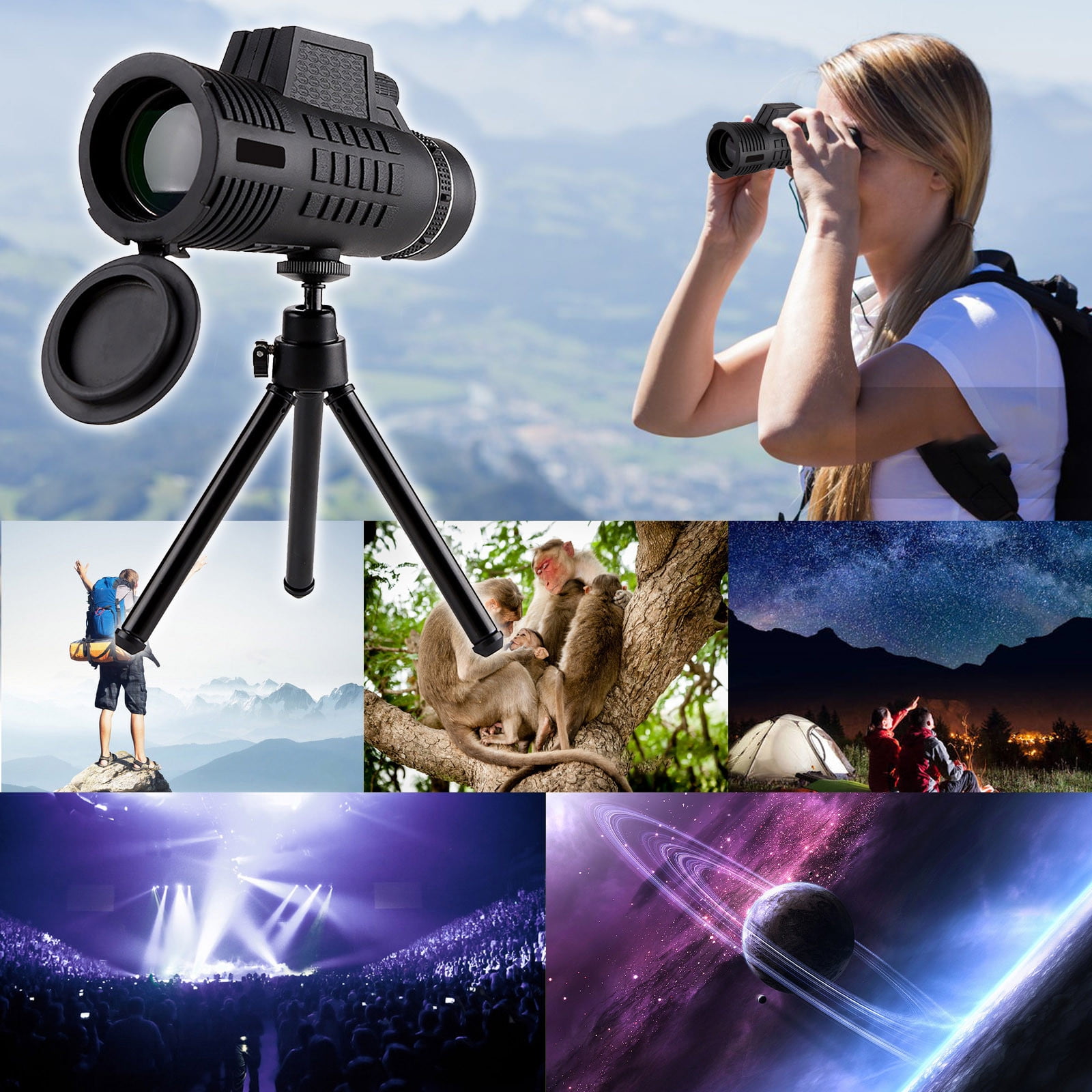 Latrodar Monocular Telescope Mobile Phone Camera Day Enduring ...