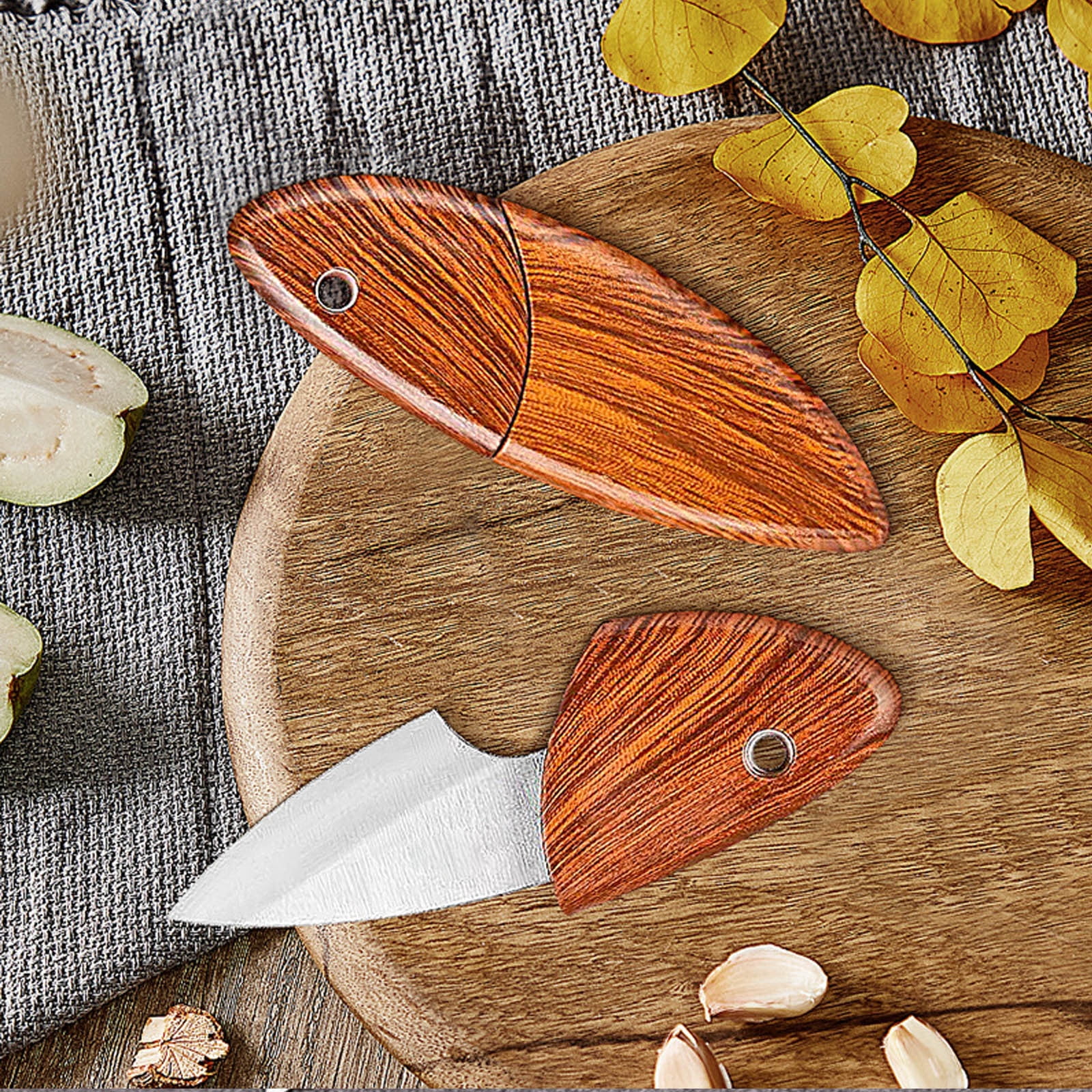 Latrodar Stainless Steel Fruit Knife Set Kitchen Household Melon Fruit ...