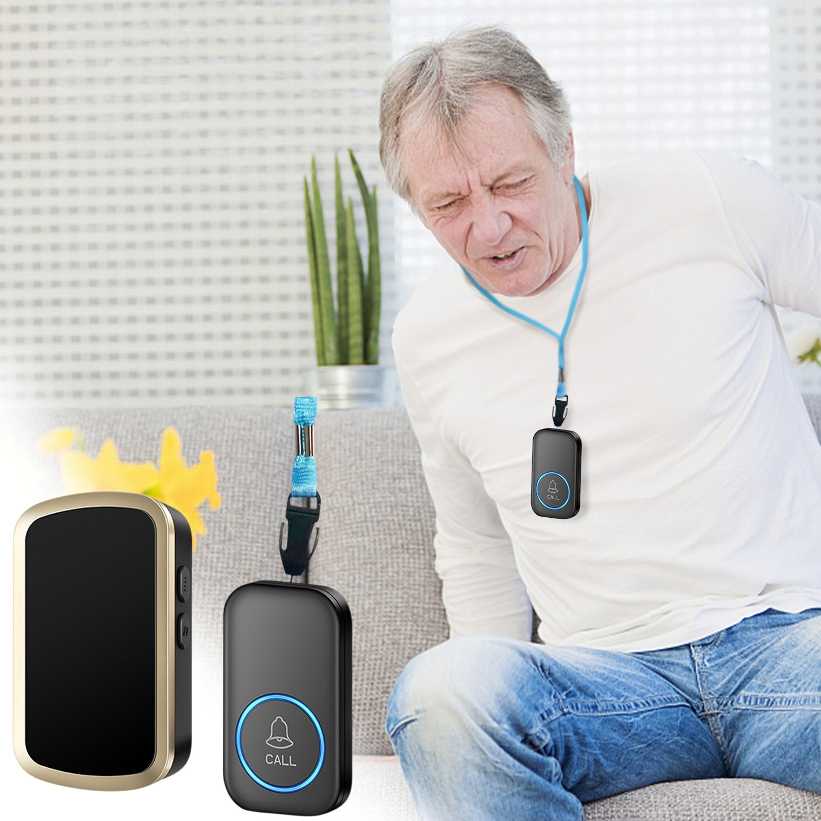 Latrodar Wireless Doorbell Communication, Wireless Digital Crafted with ...