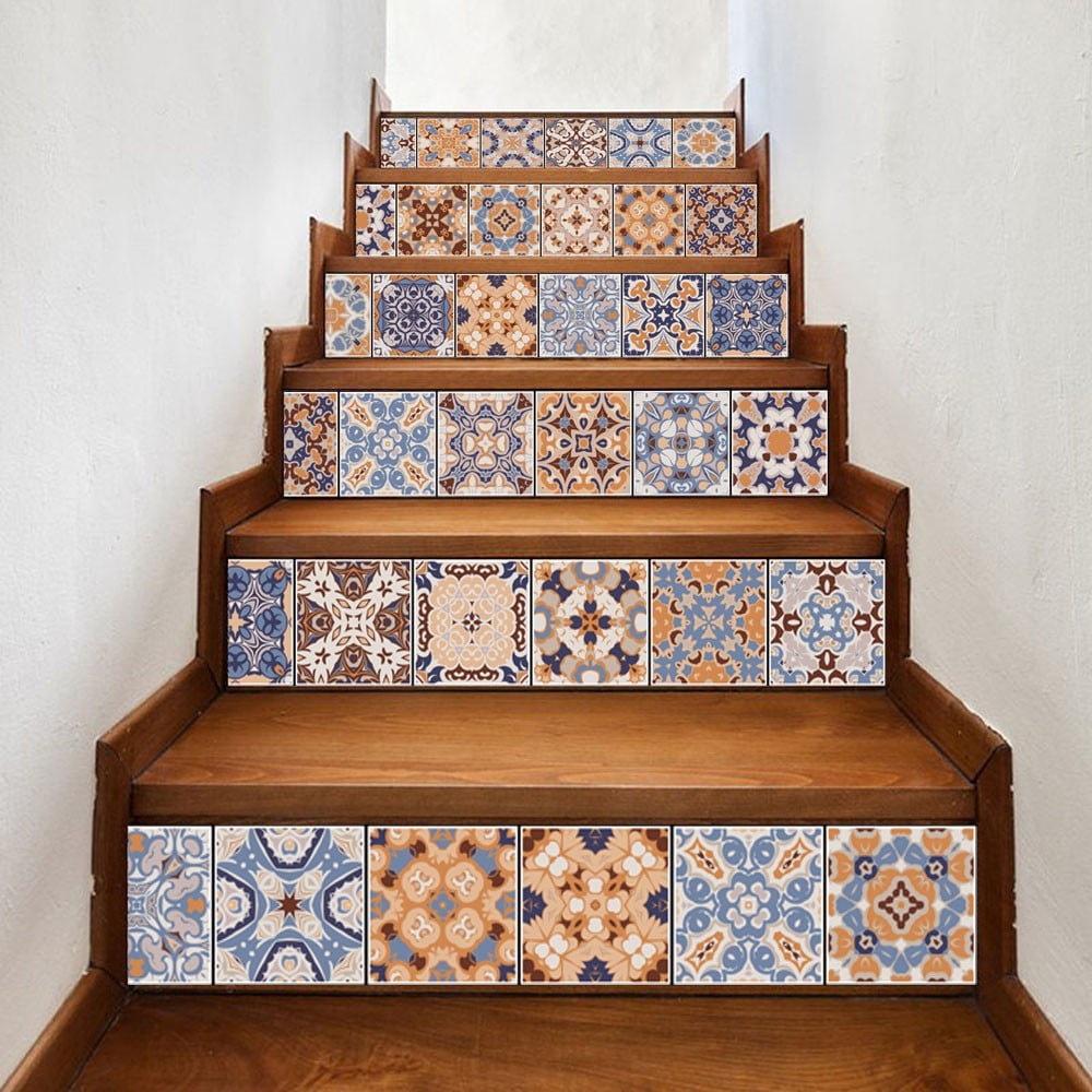 DIY Steps Sticker Removable Stair Sticker Home Decor Ceramic Tiles ...