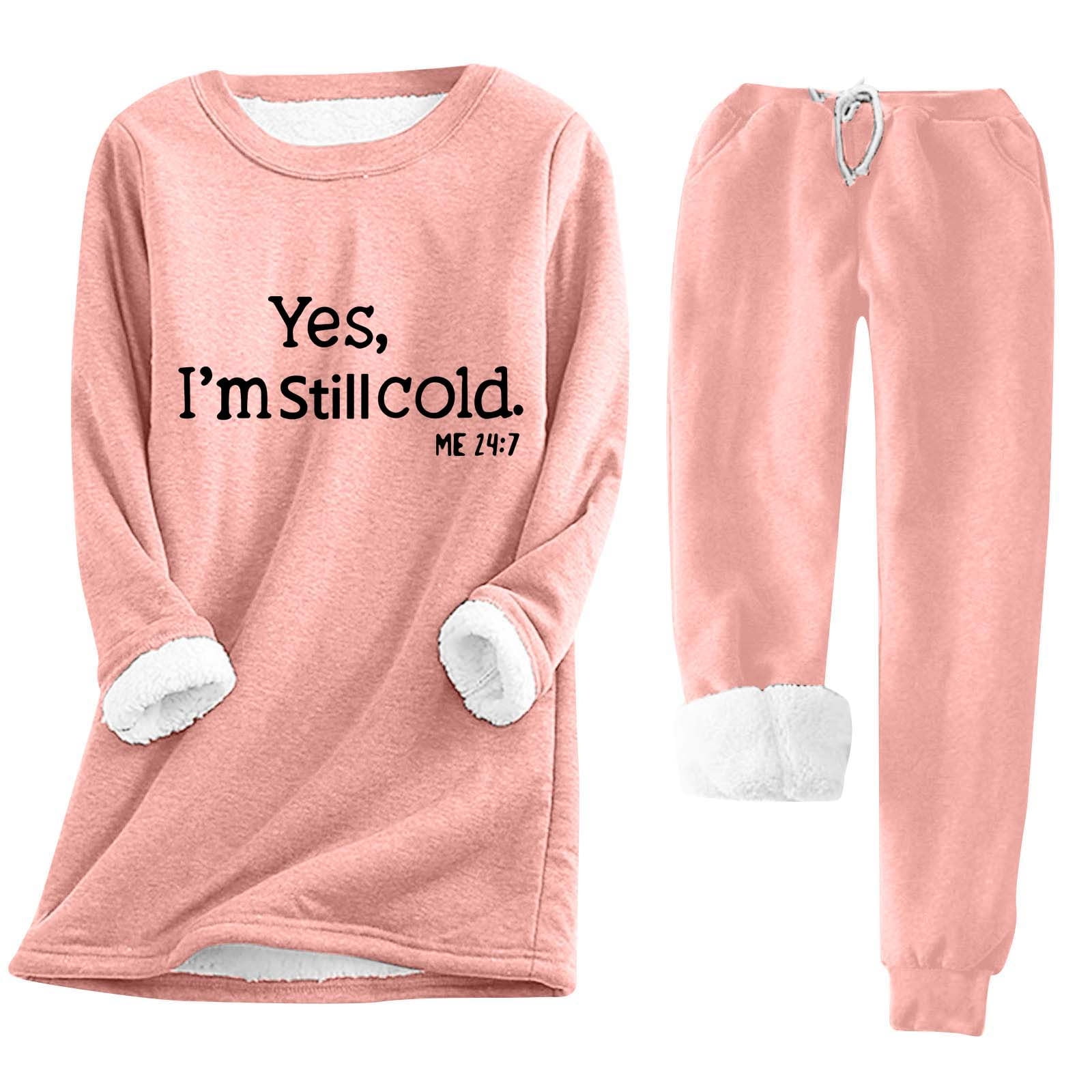 FAVIPT Yes I'm Still Freezing Cold 24 7 Sweatshirt for Women 2024 ...