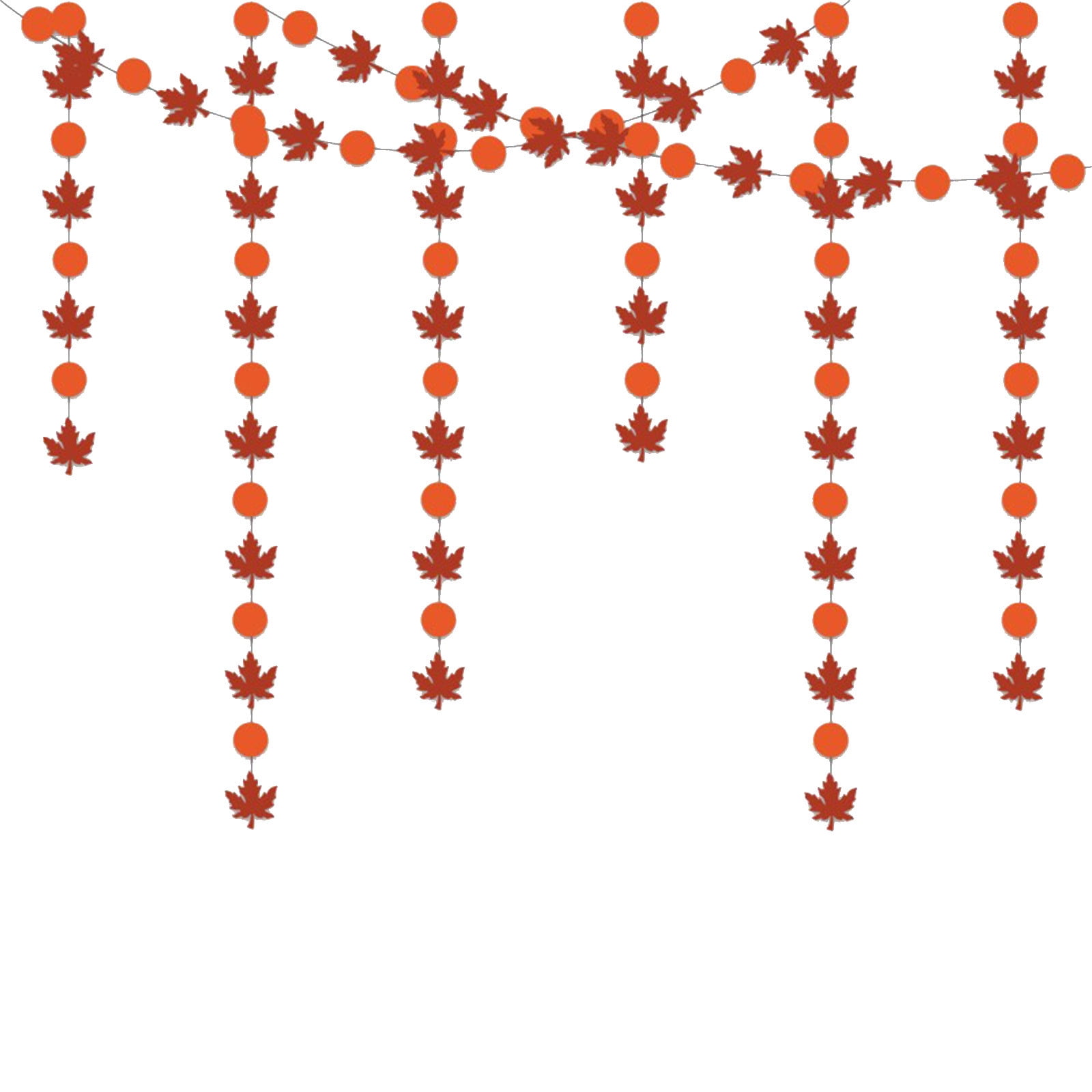 Cyber_Monday cuyhtdup Maple Leaf Pull Ribbon 3 M Thanksgiving Hanging ...