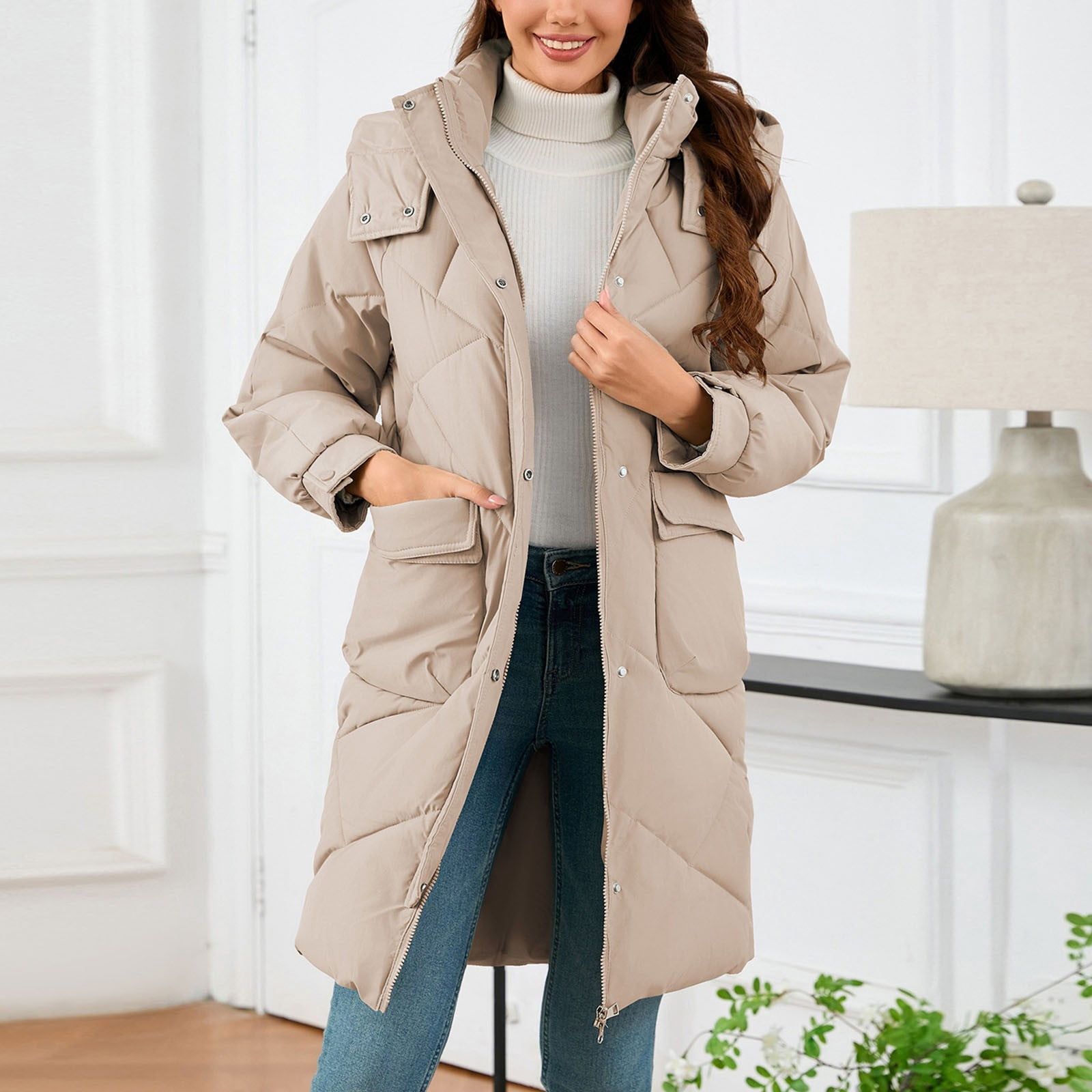 Black*Friday Sale ChaoHeng Warm Winter Puffer Jackets for Women Women's ...