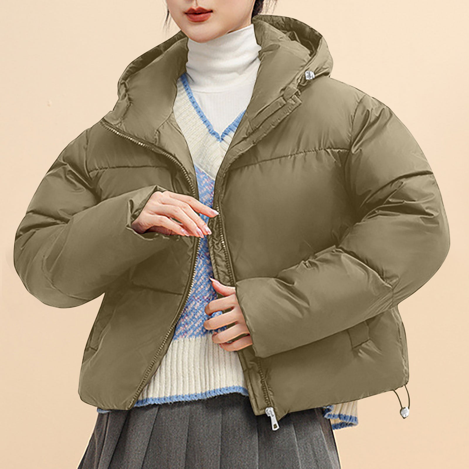 Black*Friday Sale ChaoHeng Women Puffer Coats Plus Size on Sale Women's ...