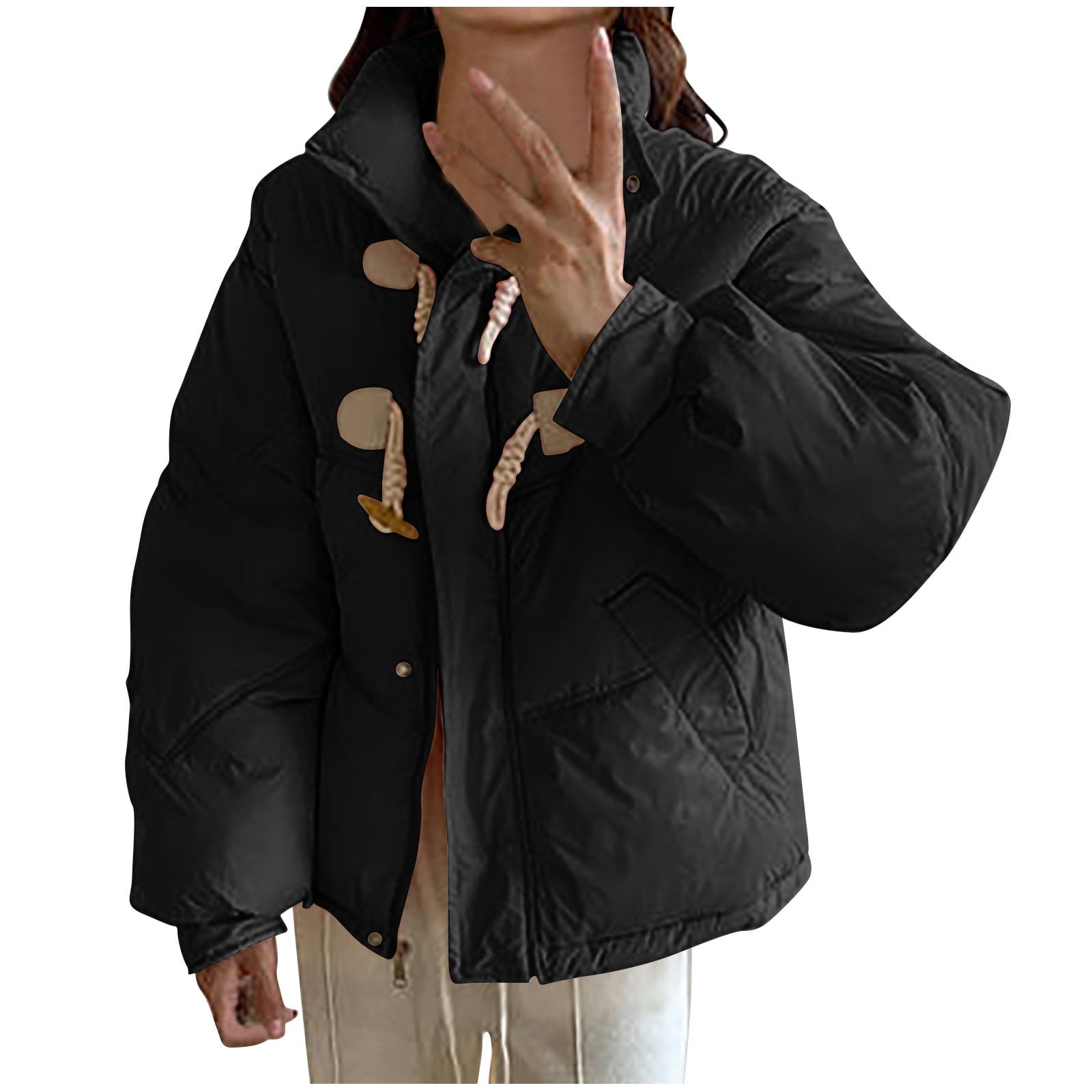 Black*Friday Sale ChaoHeng Women Puffer Coats on Clearances Women's ...