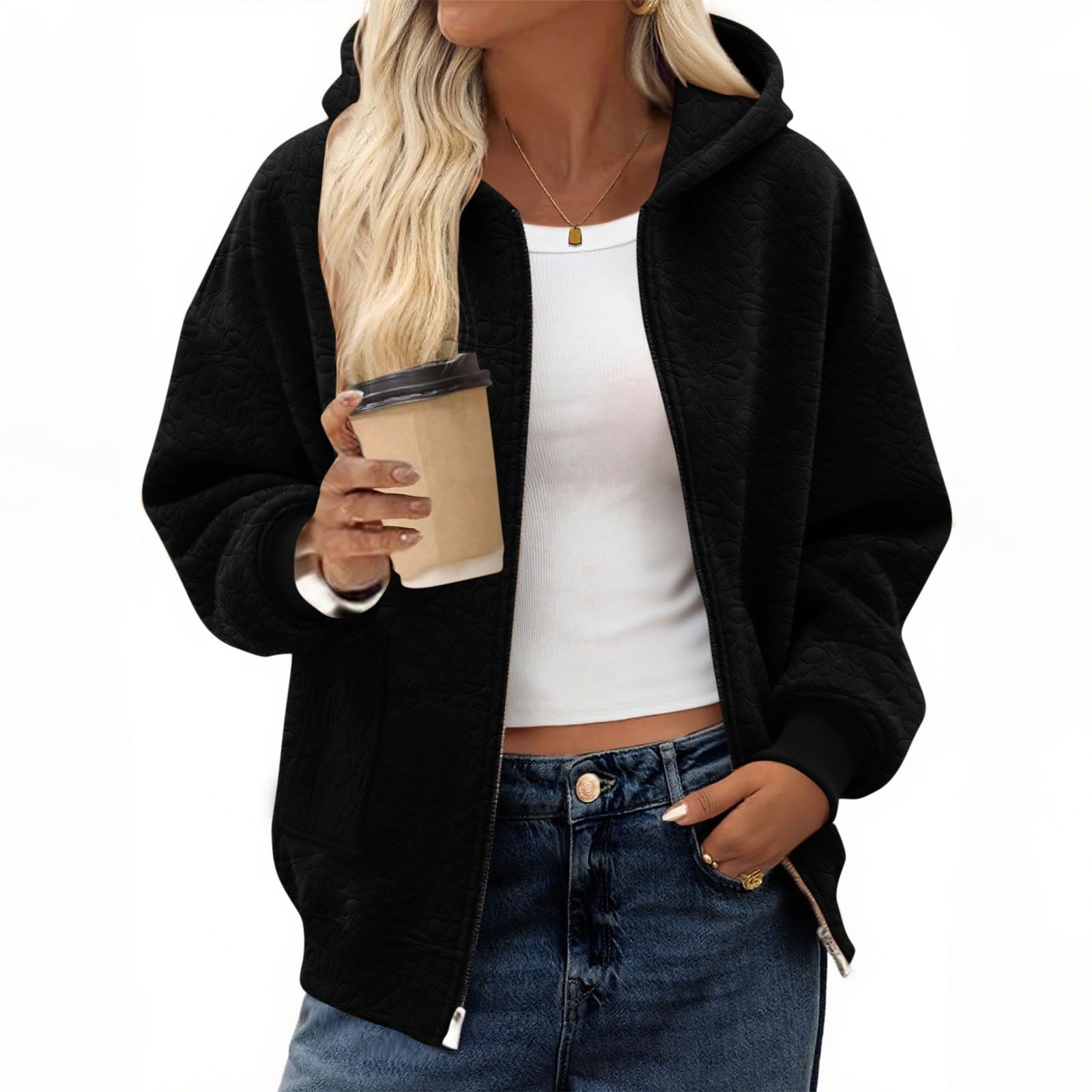 Black*Friday Sale Chaoheng Winter Coats for Women Women's Fashion Solid ...