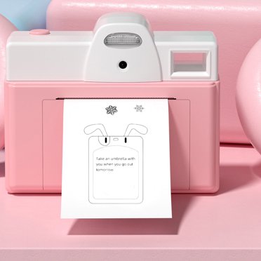 JADENS School Supplies Portable Thermal Mini Sticker Printer, 2 Inch ...