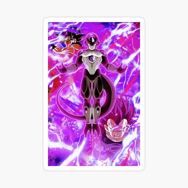 Black Frieza Form Sticker For Car, Truck Sticker Phone Decal Water ...