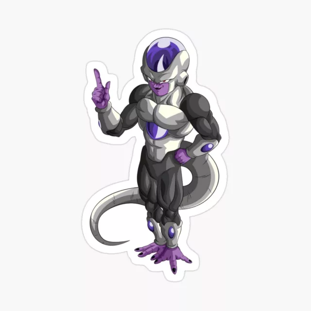 Black Frieza Sticker For Car, Truck Sticker Phone Decal Water Bottle ...