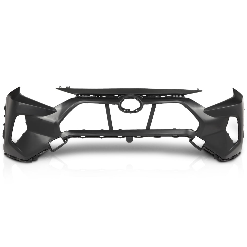 Black Front Bumper Cover Fascia Fit for 2019-2021 Toyota RAV4 ...