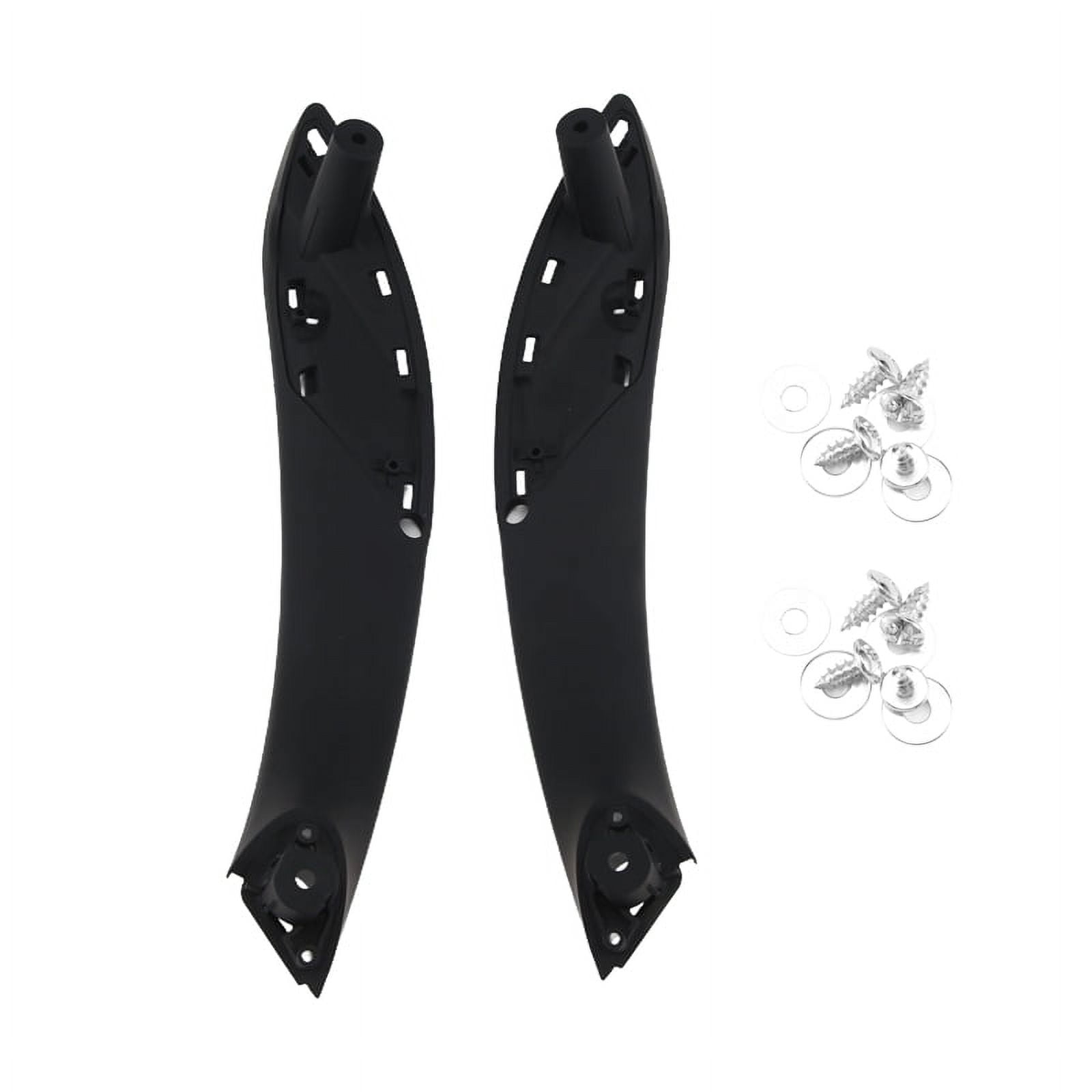 Black Front Left/Right Car Inner Door Handle Trim Pull Grab Panel ...