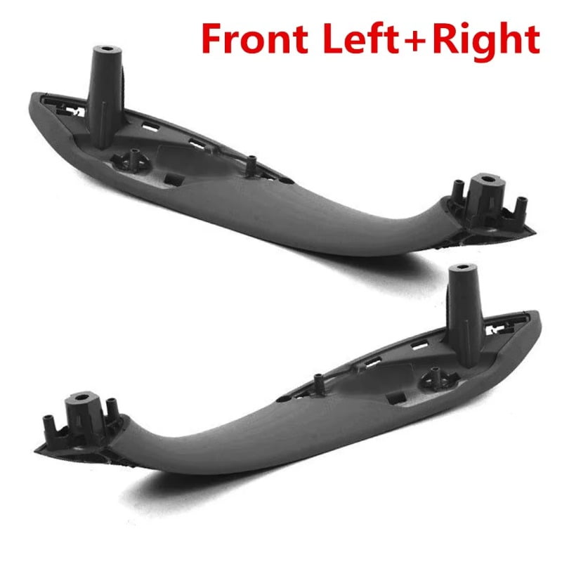 Black Front Left/Right Car Inner Door Handle Trim Pull Grab Panel ...