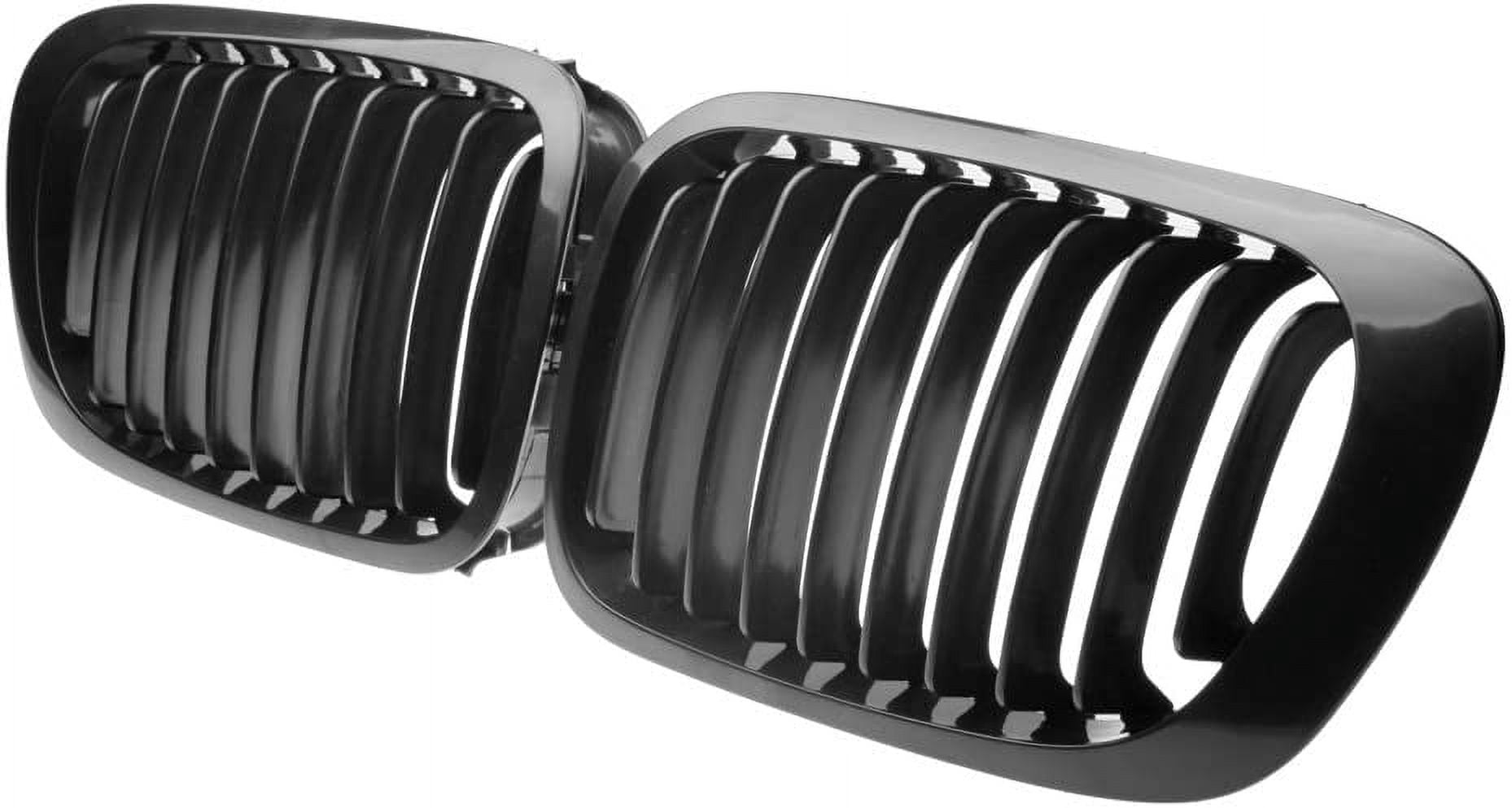 Black Front Sport Kidney Grille for BMW 1999-2002 E46 2-Door Coupe ...