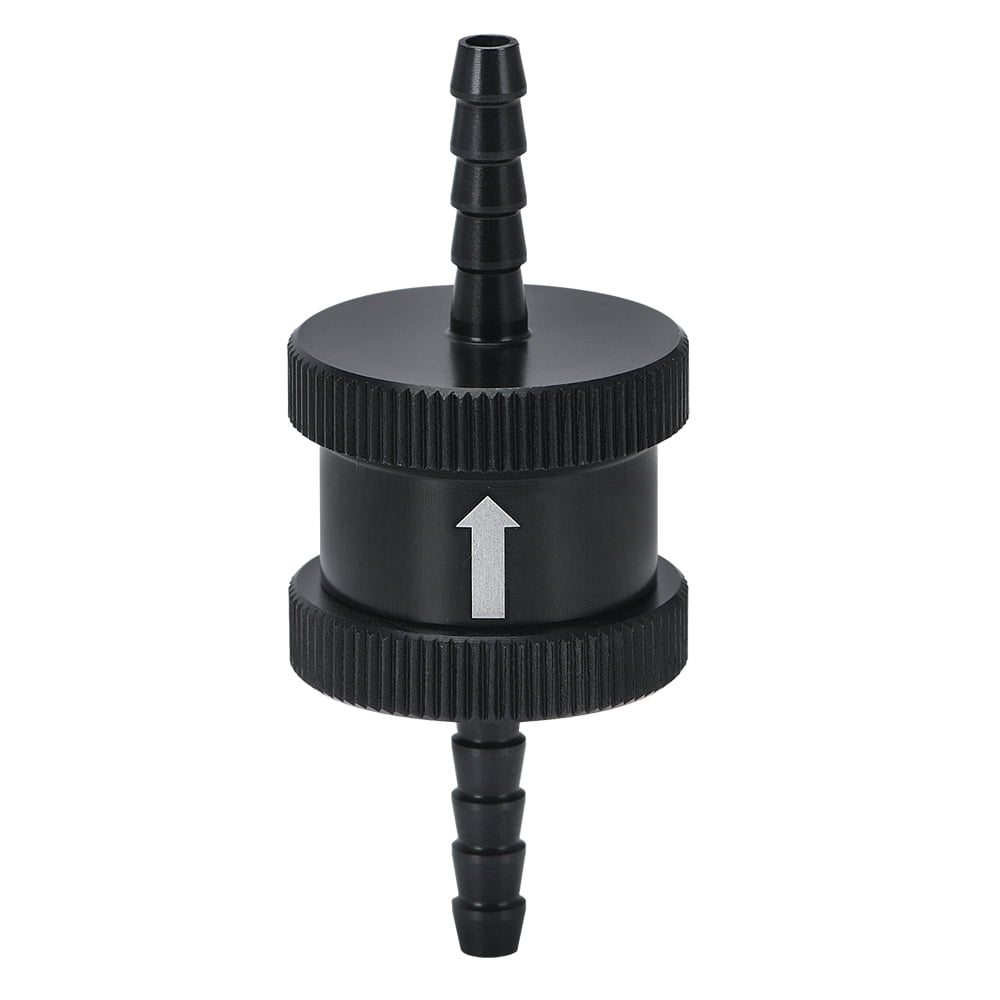 Black-Fuel Check Valve, 1/8", 4mm, For Gasoline Diesel, Aluminum Alloy ...
