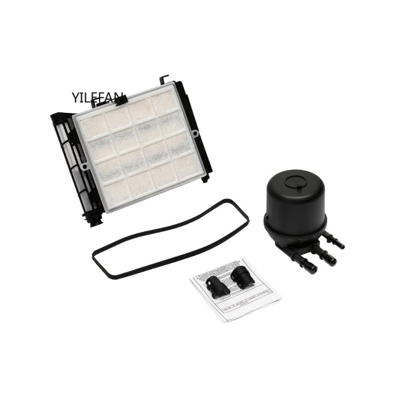 Black Fuel Filter FD4625AA with Gasket, Easy Installation, 6.7L, Diesel ...