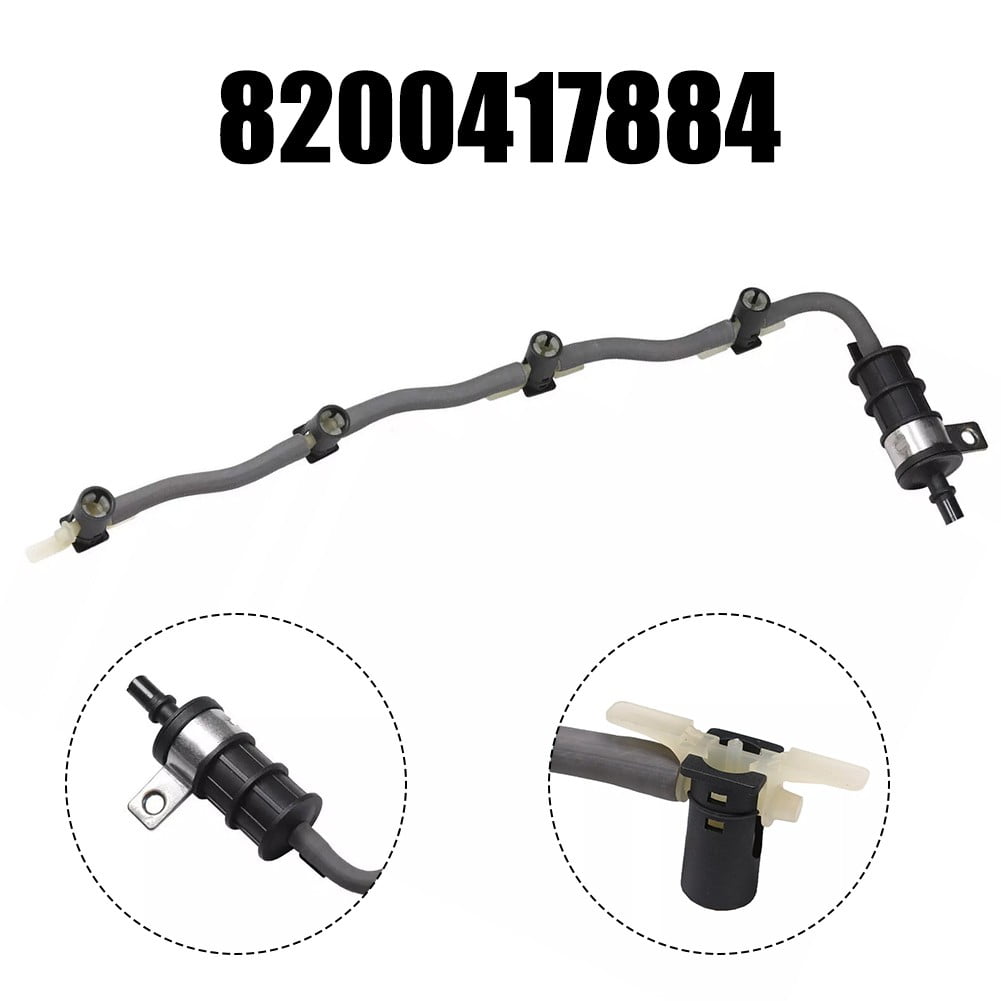 Black Fuel Return Leak Off Pipe For Laguna For Trafic For Nissan For ...