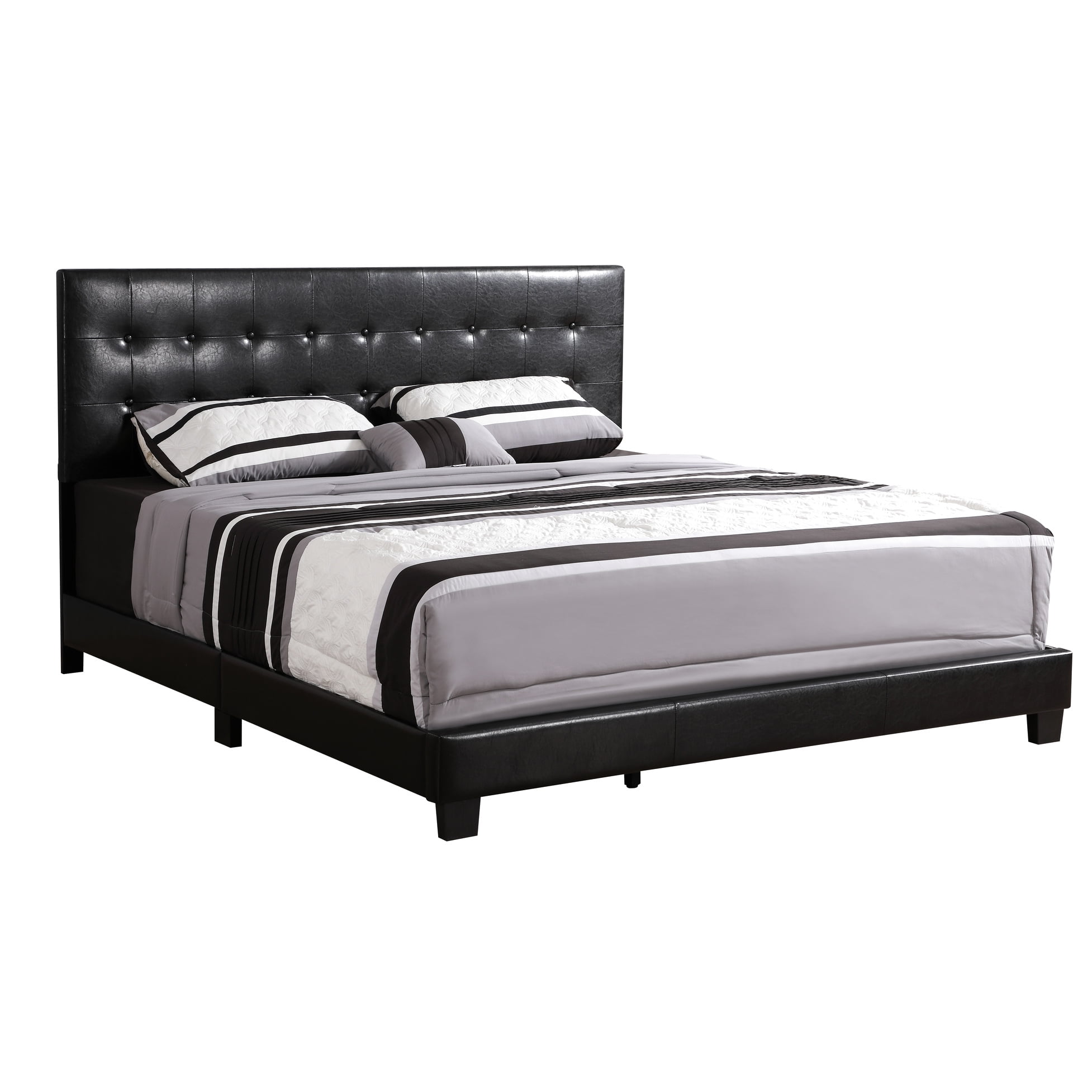 Black Full Bed With Structure - Supports Daily Routines Effortlessly 48 ...