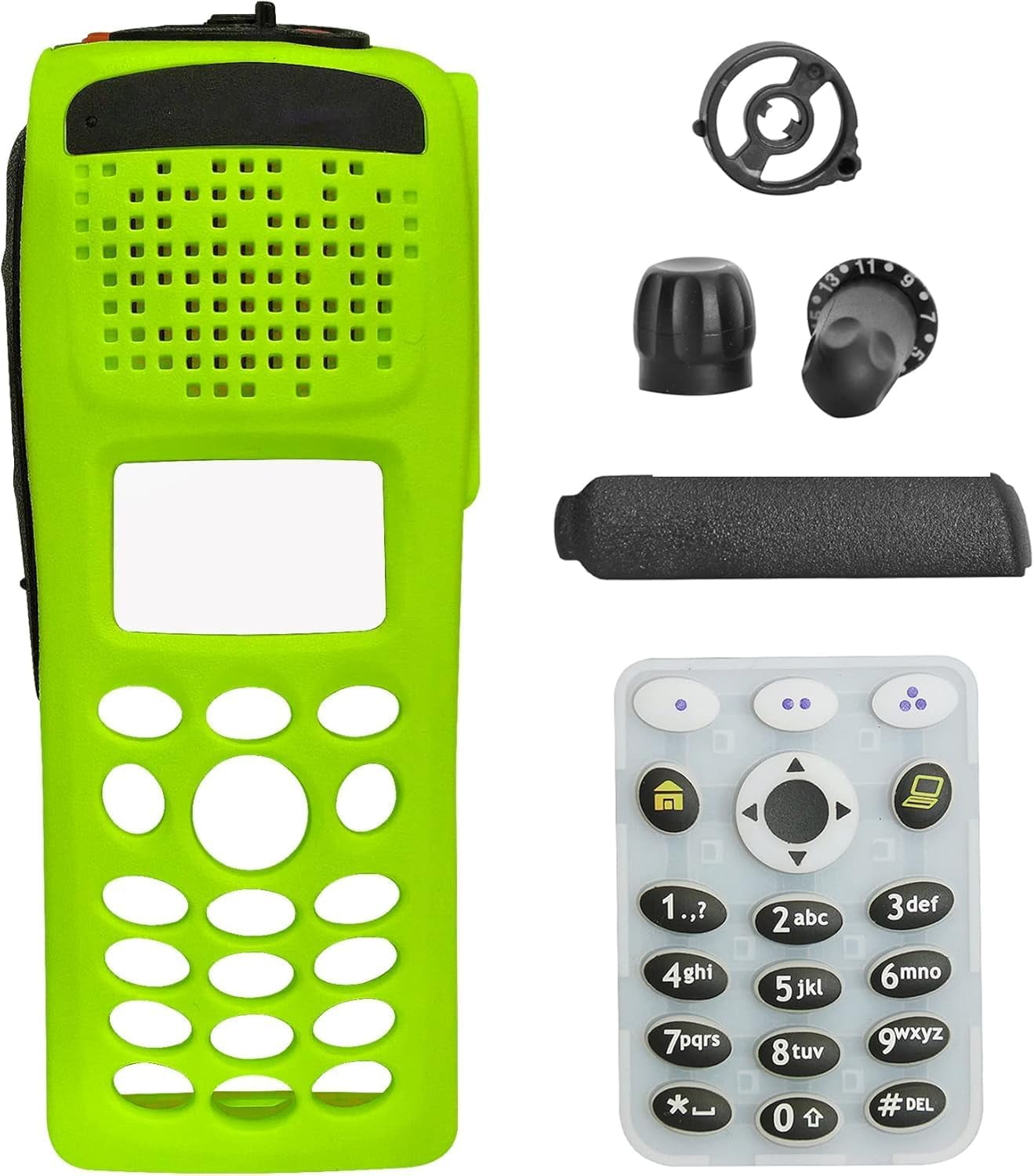 Black Full Keypad Housing Case Front Cover Compatible with XTS2500 ...